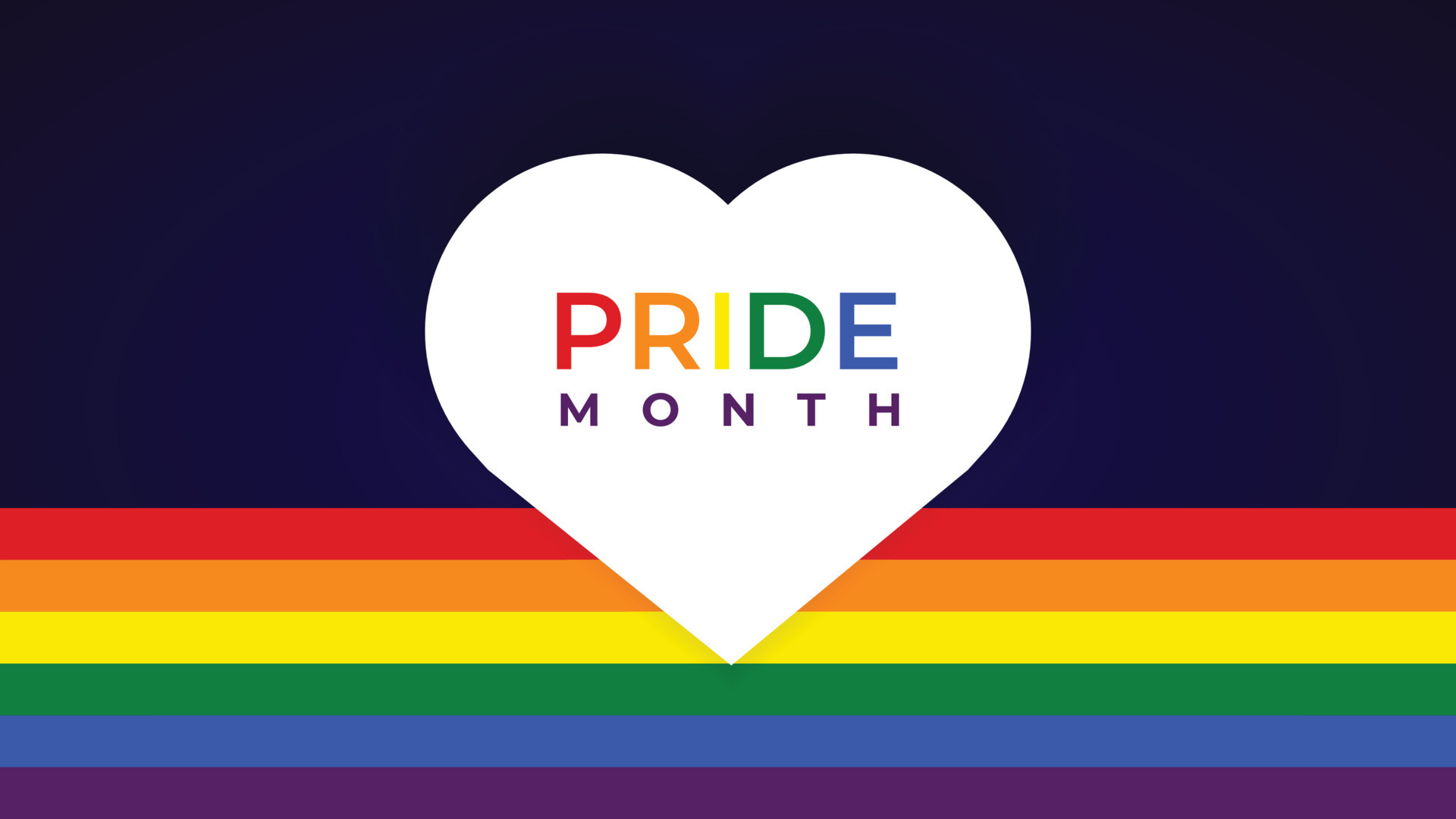 Pride Month Banner, Pride Month Background On Pride Month Colorful ...