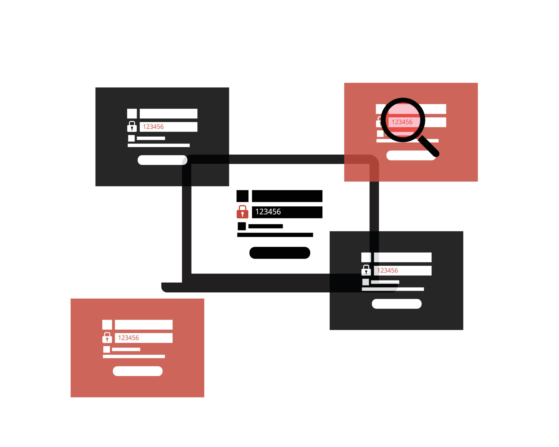 Using The Same Password Across Multiple Accounts Can Lead To Credential