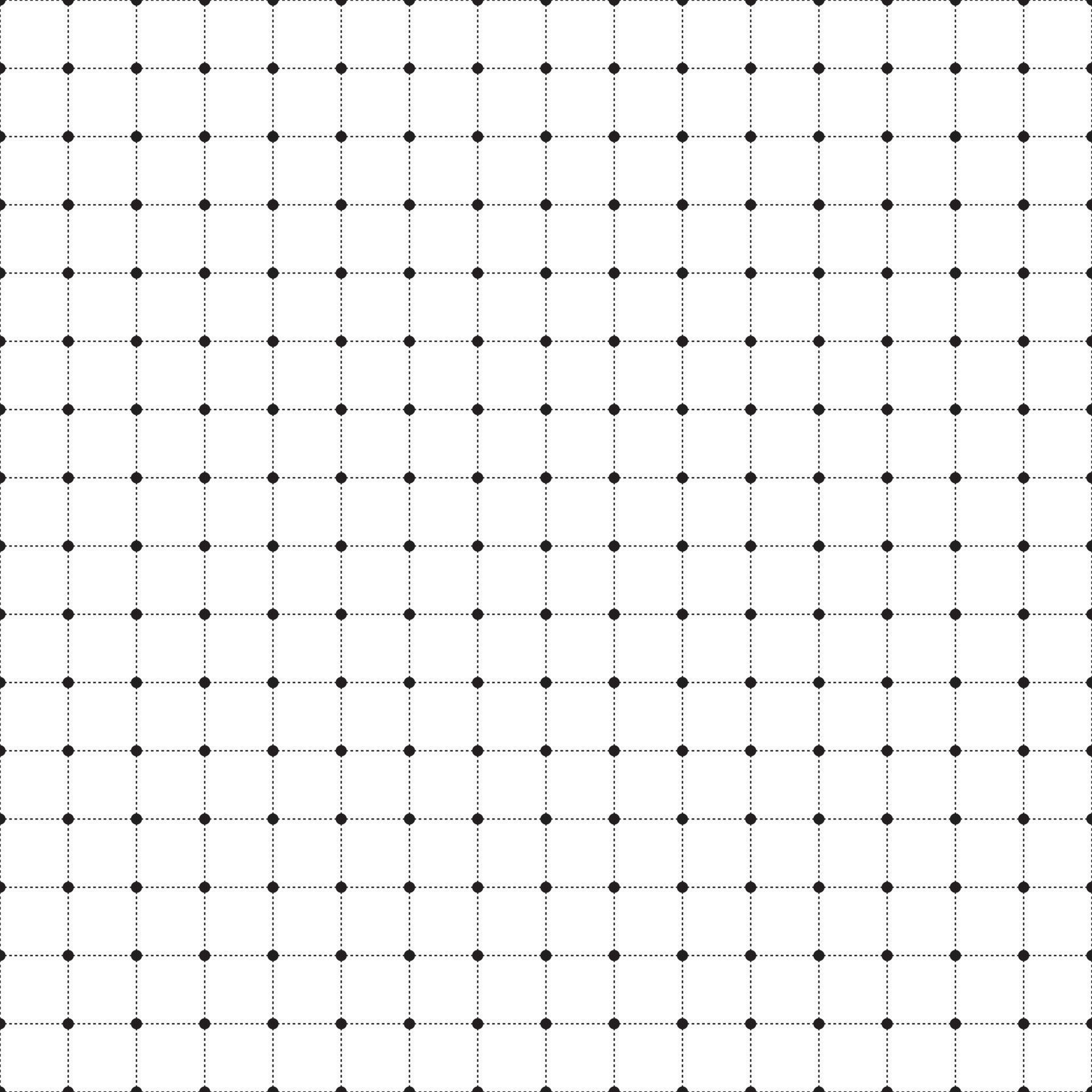 Seamless pattern with dots and squares.Grid on a white background ...