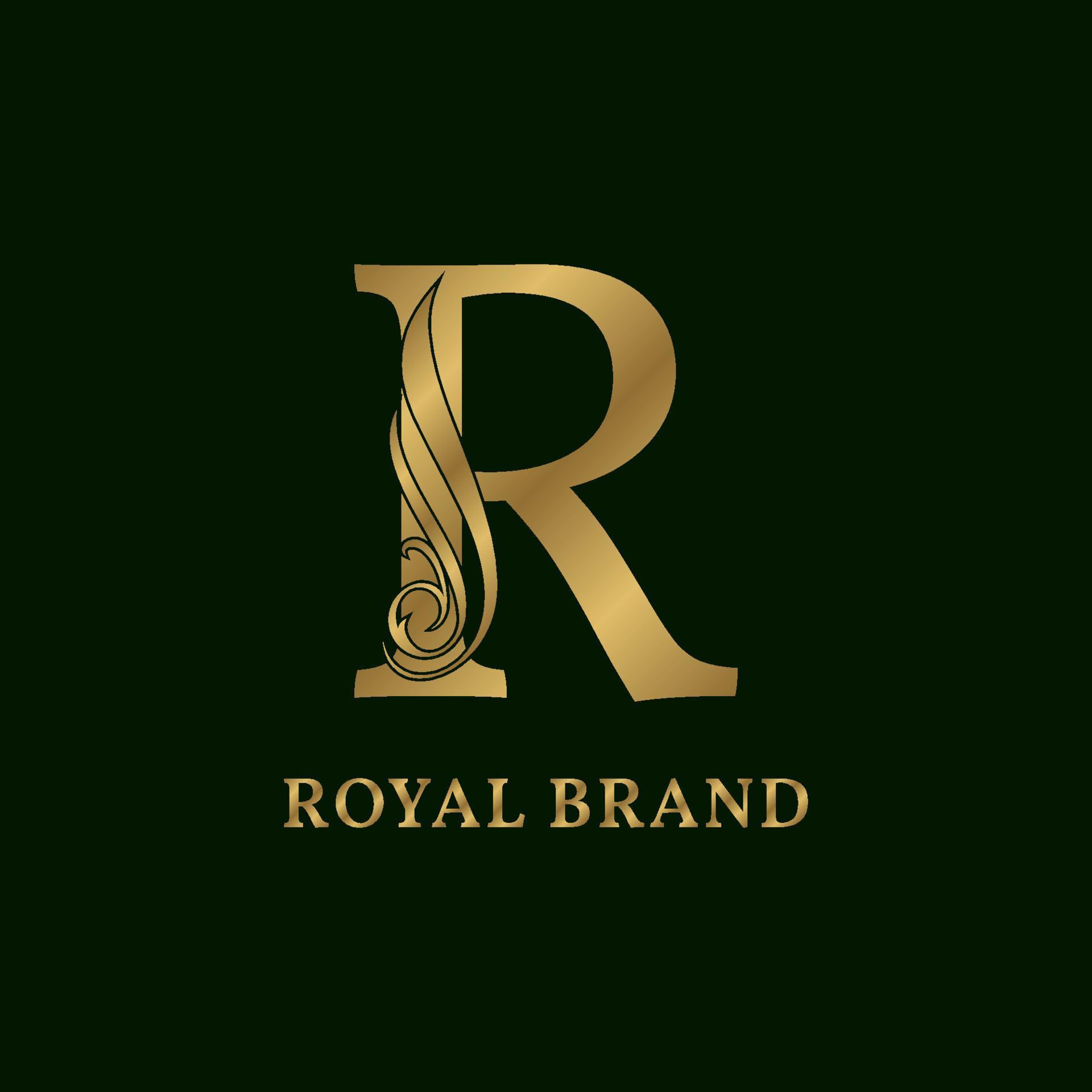 decorative letter R swirl 7747938 Vector Art at Vecteezy