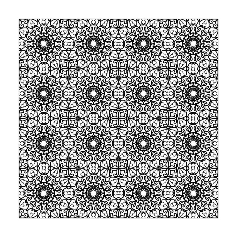 Seamless pattern floral ornament, 7748551 Vector Art at Vecteezy