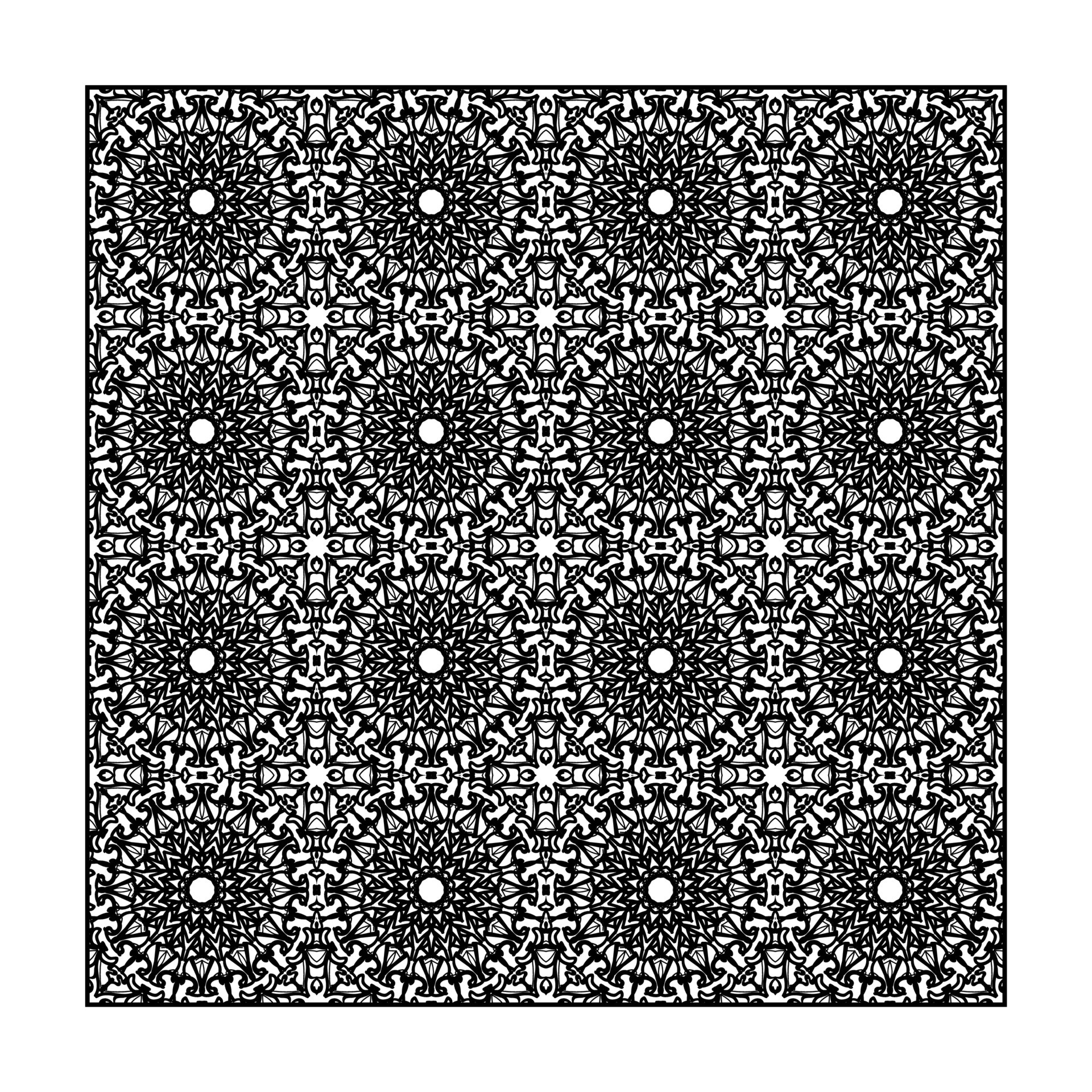 Seamless pattern floral ornament 7748608 Vector Art at Vecteezy