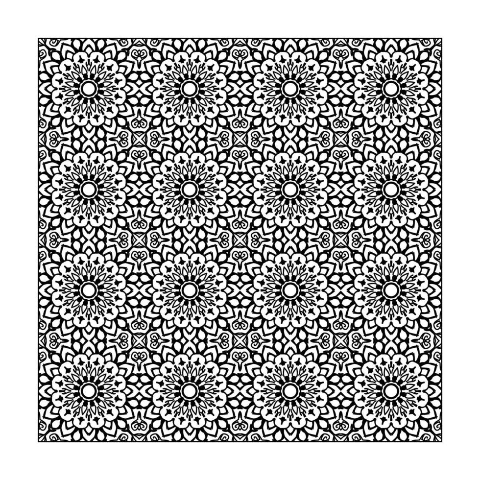 Seamless pattern floral ornament, 7748852 Vector Art at Vecteezy