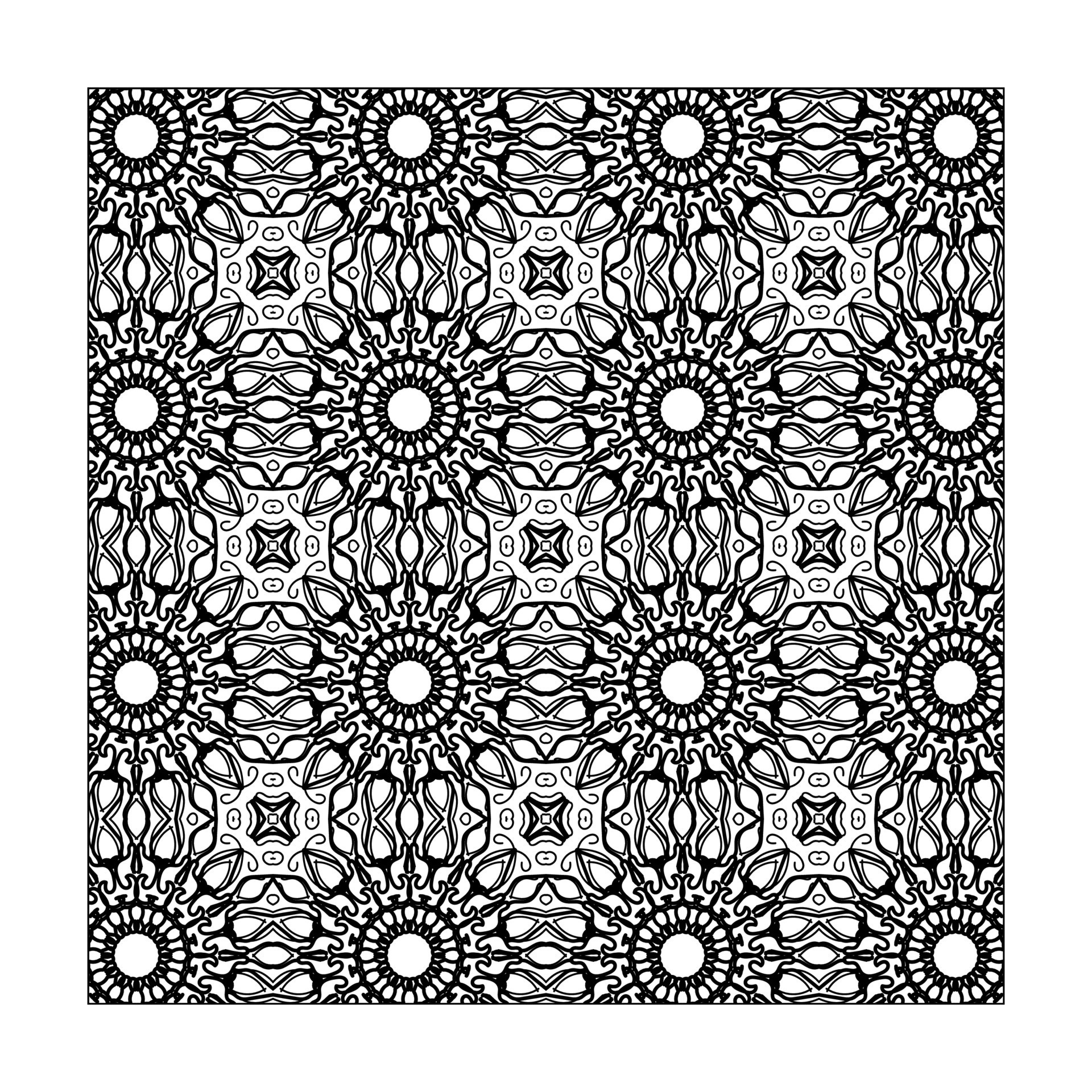 Seamless pattern floral ornament. 7754298 Vector Art at Vecteezy