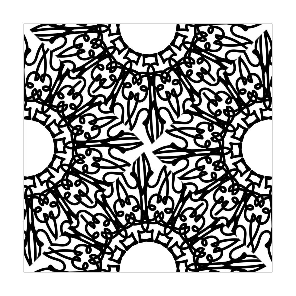 Seamless pattern floral ornament. 7754317 Vector Art at Vecteezy