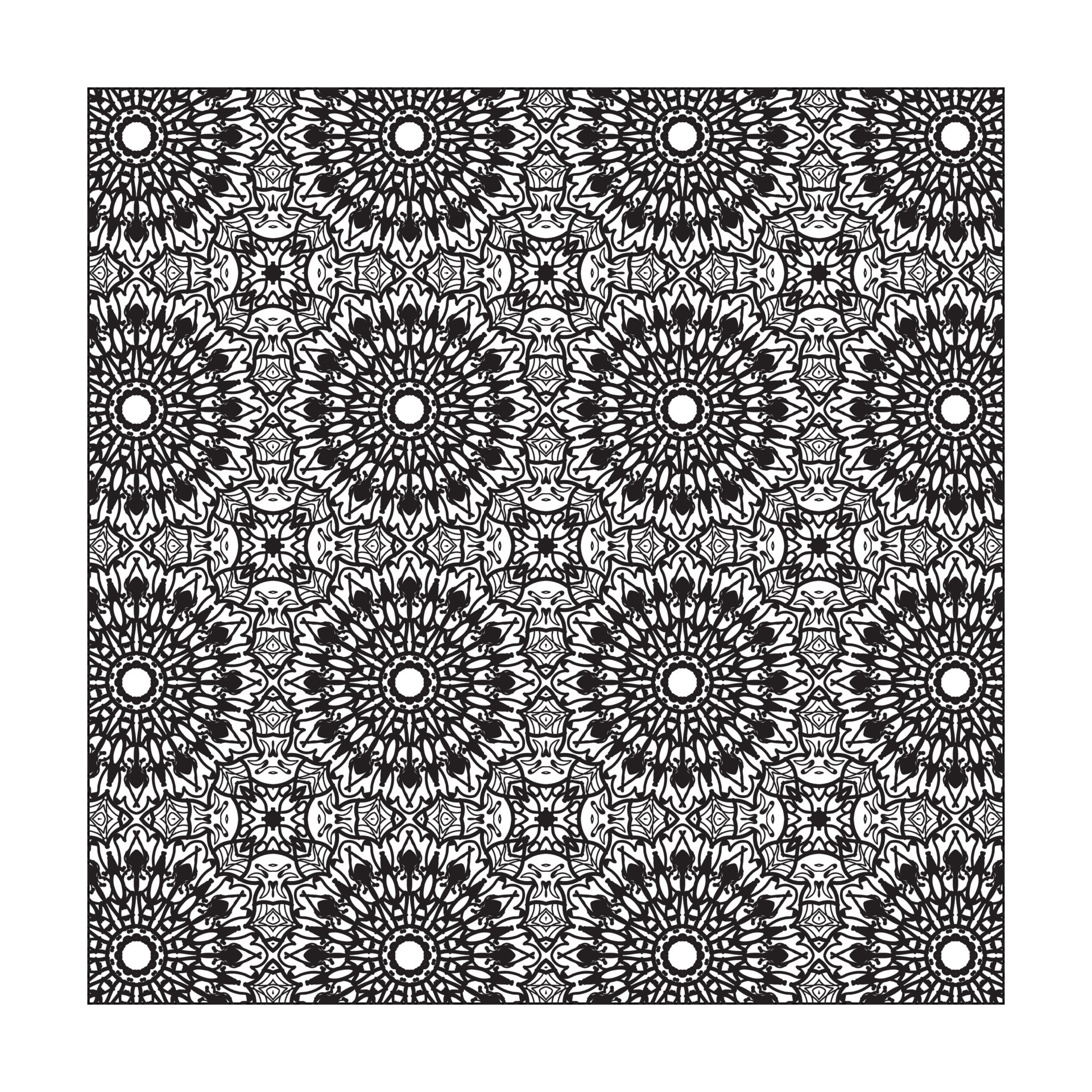 Seamless pattern floral ornament 7754320 Vector Art at Vecteezy