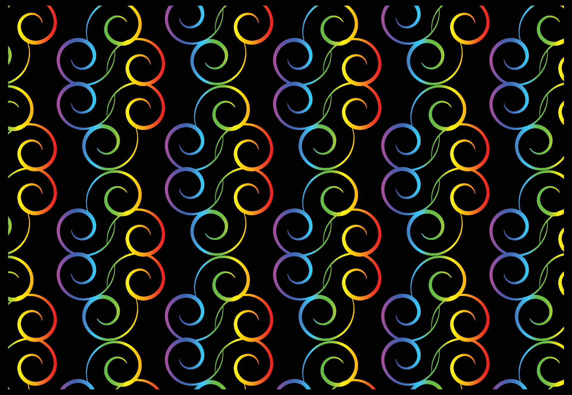 Rainbow gradient geometric new pattern background 7782466 Vector Art at ...