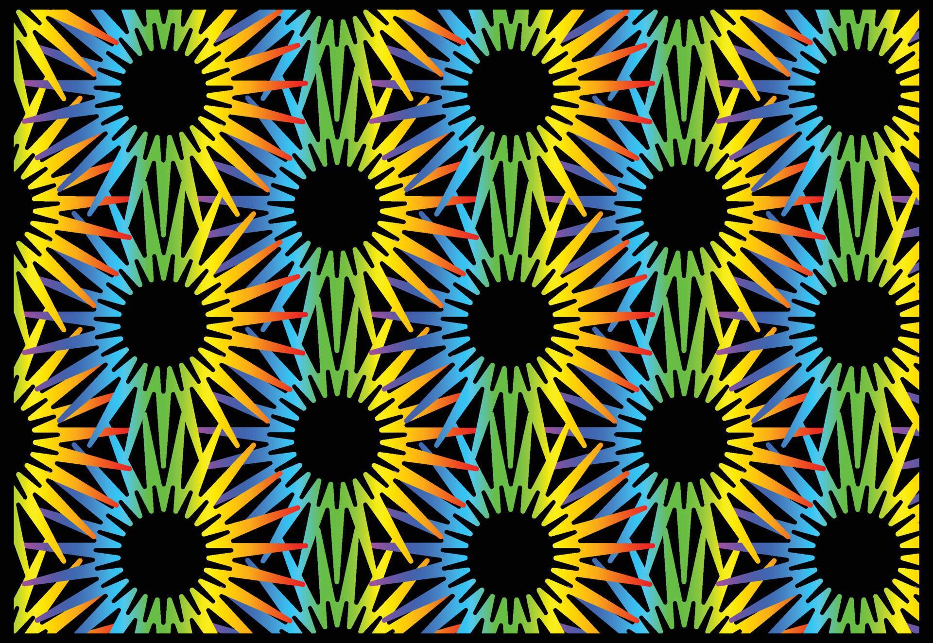 Rainbow gradient geometric new pattern background 7782692 Vector Art at ...