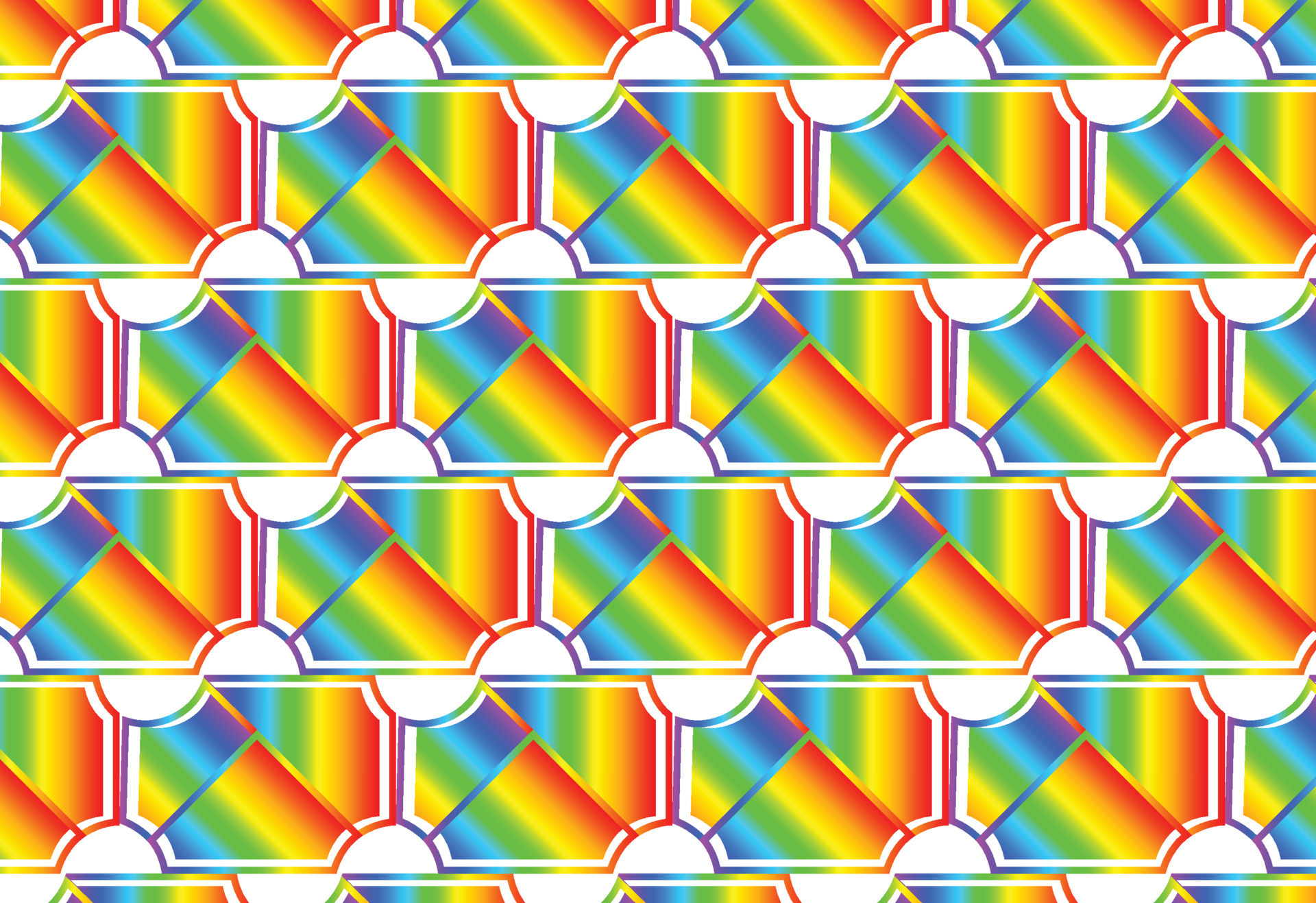 Rainbow gradient geometric new pattern background 7782740 Vector Art at ...