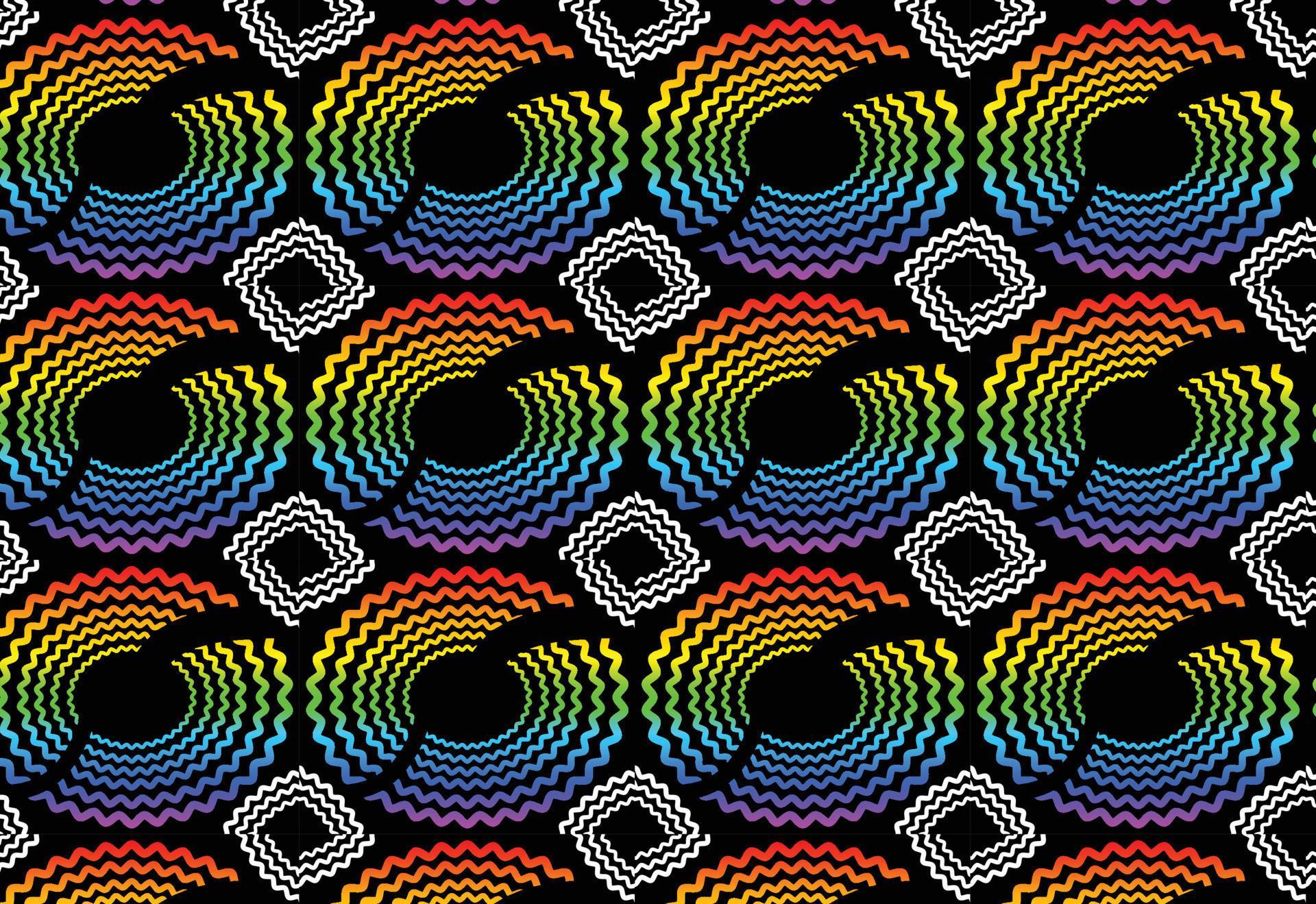 Rainbow gradient geometric new pattern background 7782763 Vector Art at ...