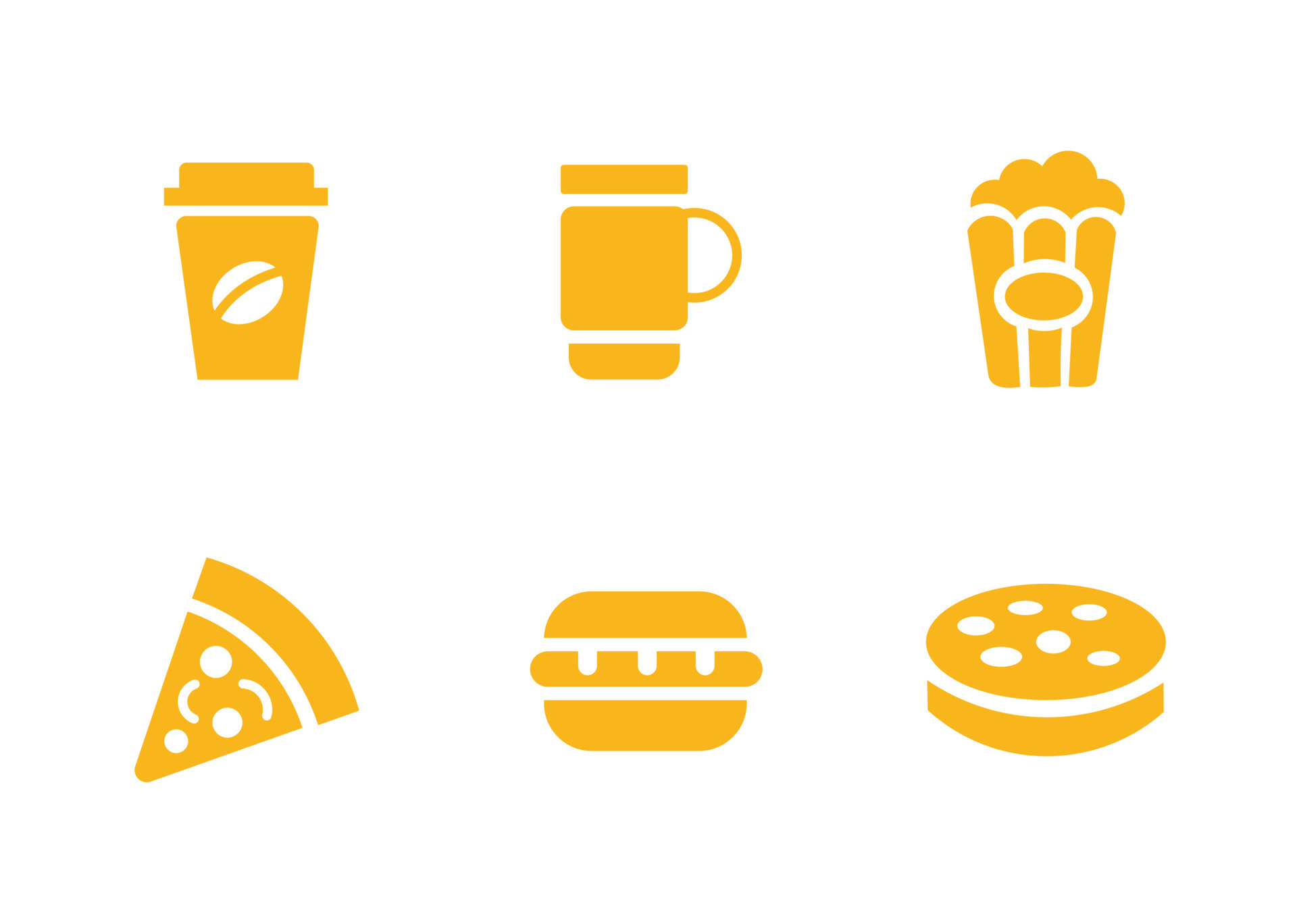vector design, delicious food and drink icon set 7796164 Vector Art at ...