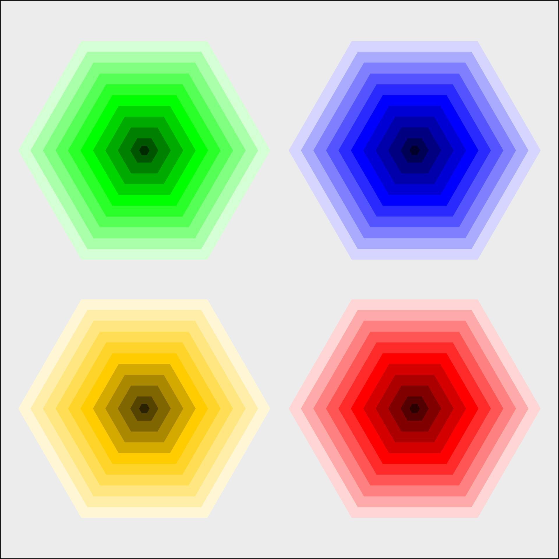 gradient hexagon pattern background vector design 7817136 Vector Art at ...