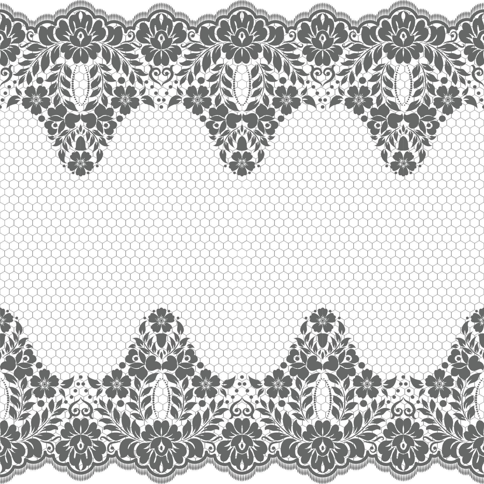 Abstract seamless lace pattern with flowers 7819841 Vector Art at Vecteezy