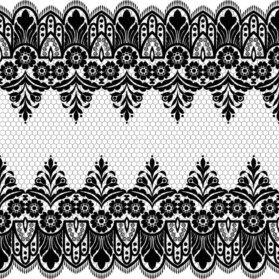 Abstract seamless lace pattern with flowers 7819848 Vector Art at Vecteezy