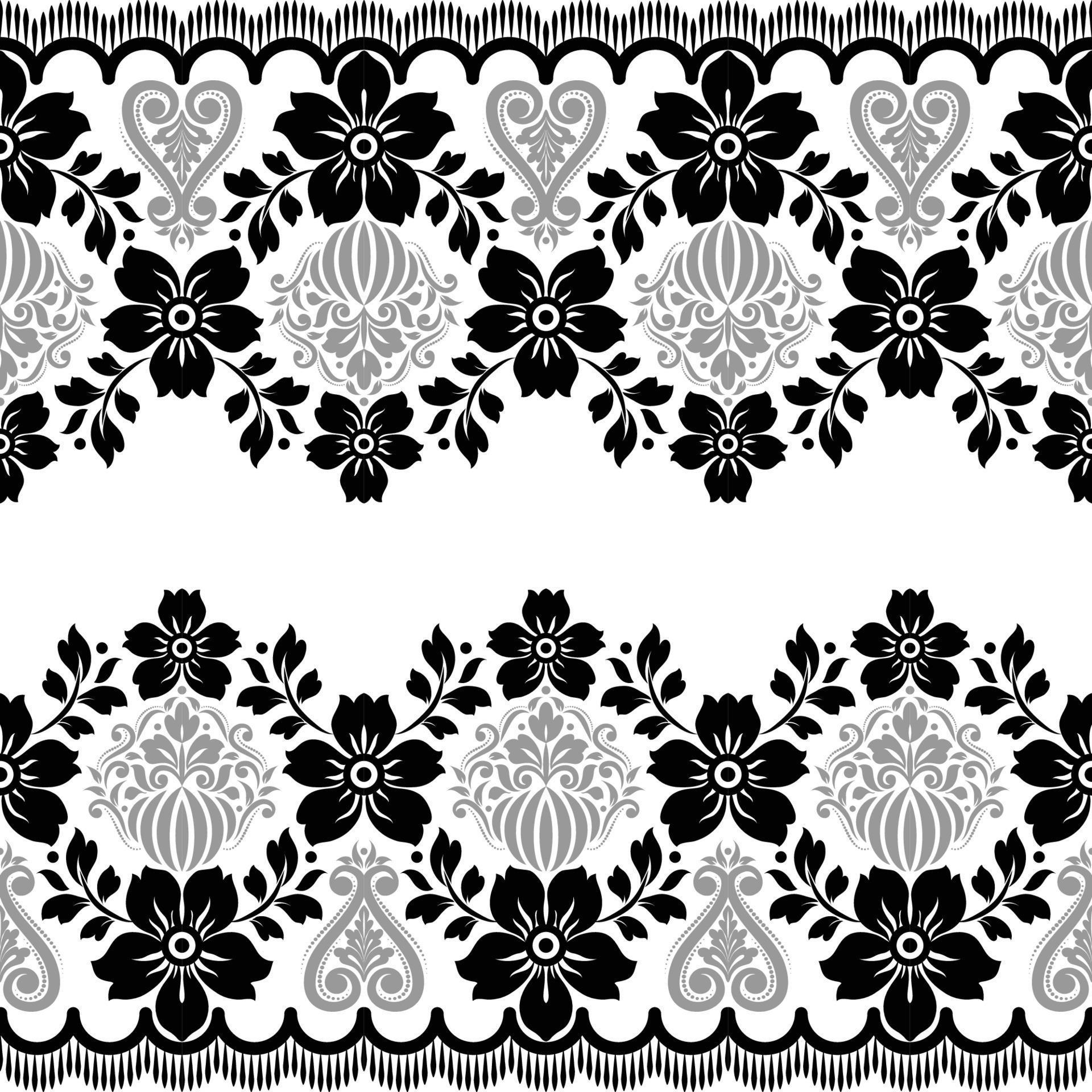 Abstract seamless lace pattern with flowers 7819853 Vector Art at Vecteezy