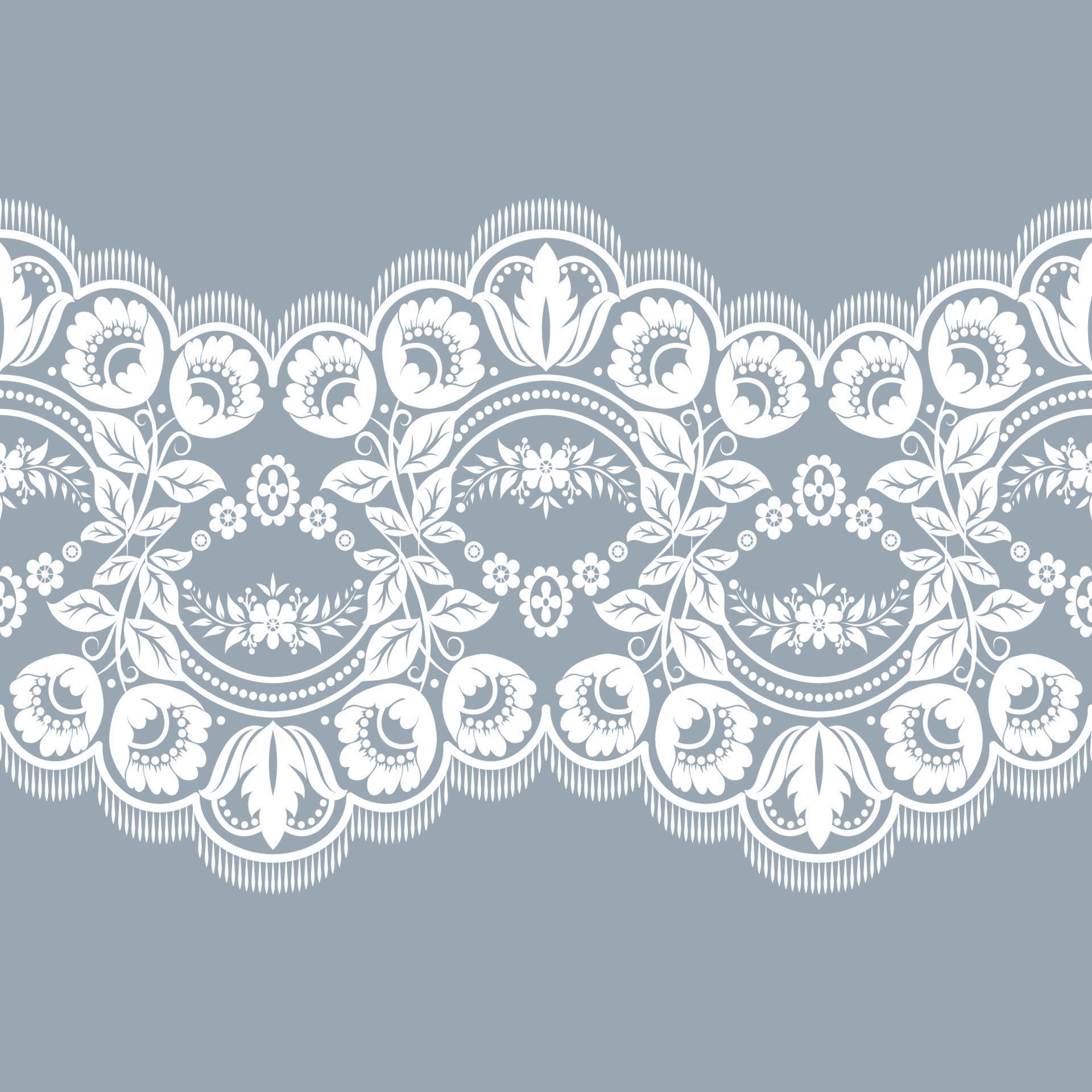 Abstract seamless lace pattern with flowers 7819855 Vector Art at Vecteezy