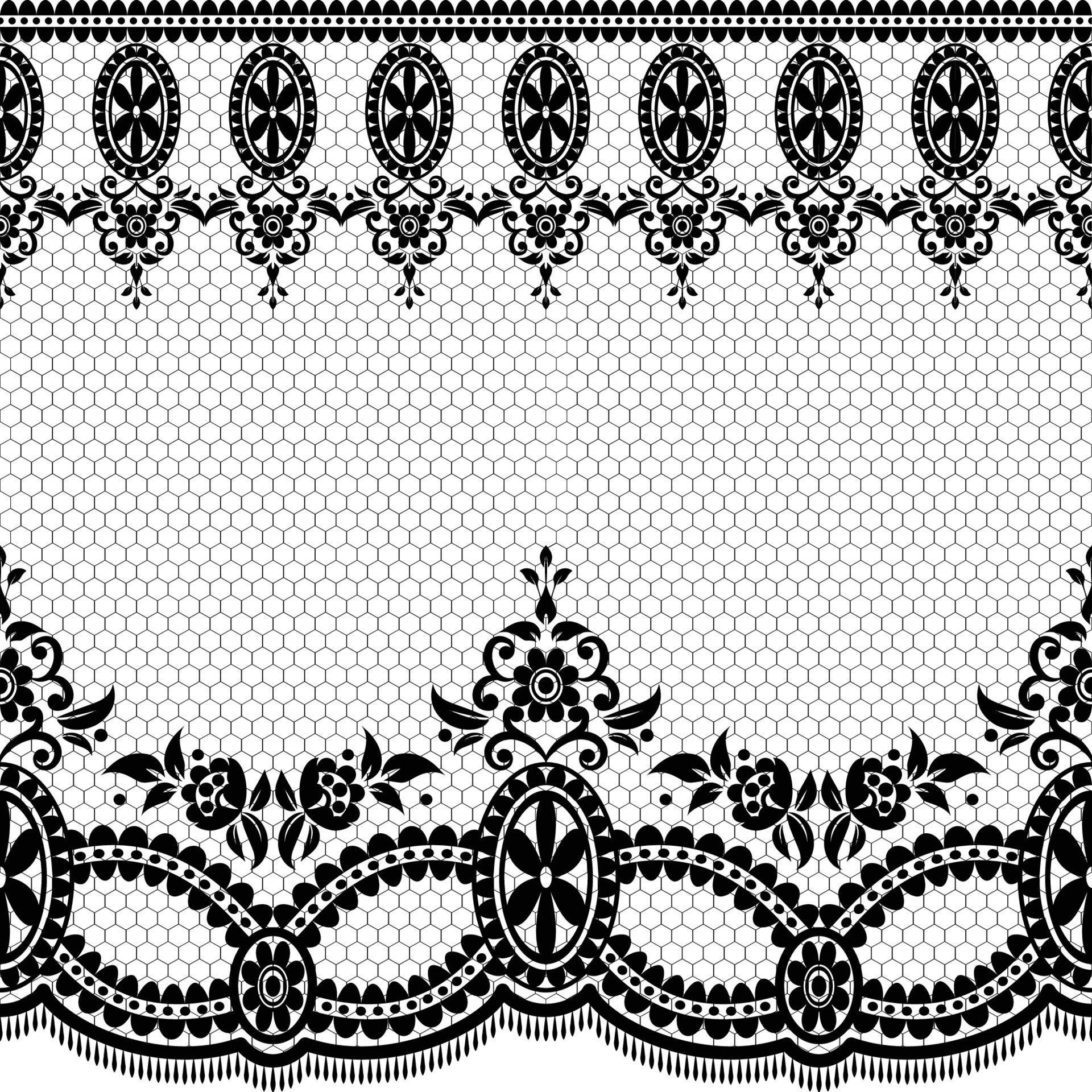 Abstract seamless lace pattern with flowers 7819864 Vector Art at Vecteezy