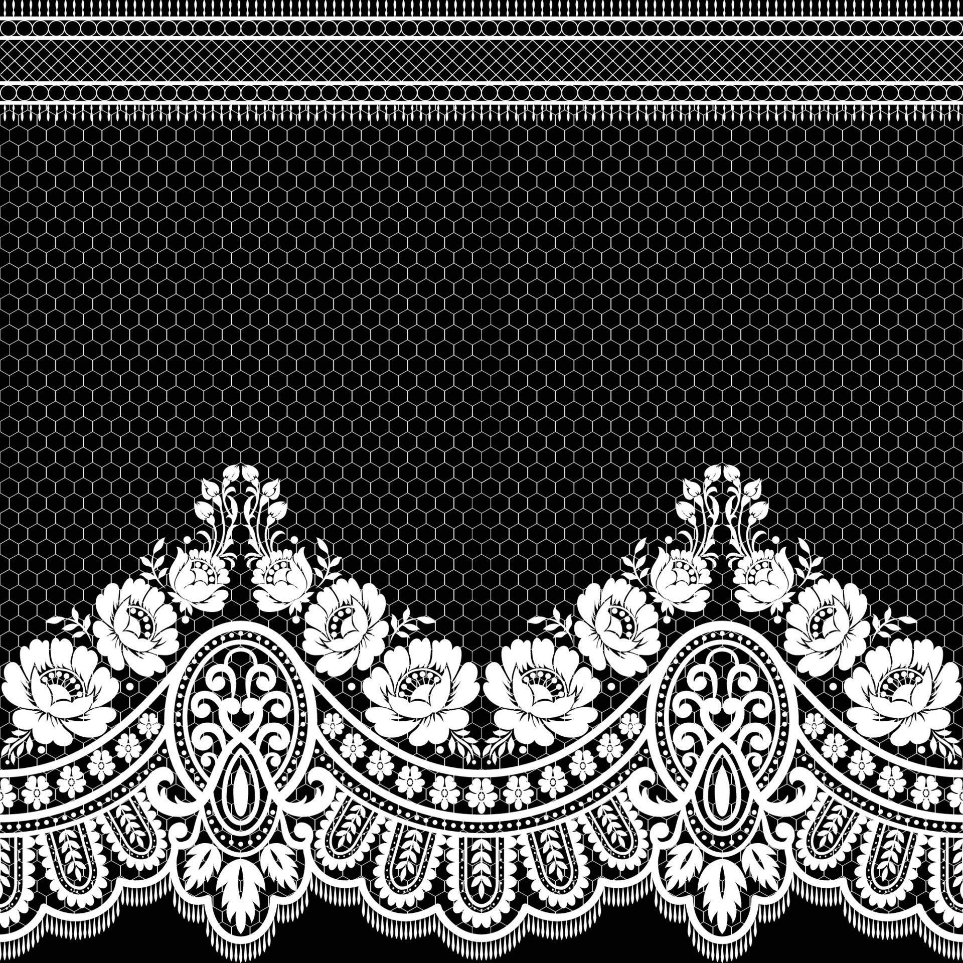Abstract seamless lace pattern with flowers 7819866 Vector Art at Vecteezy