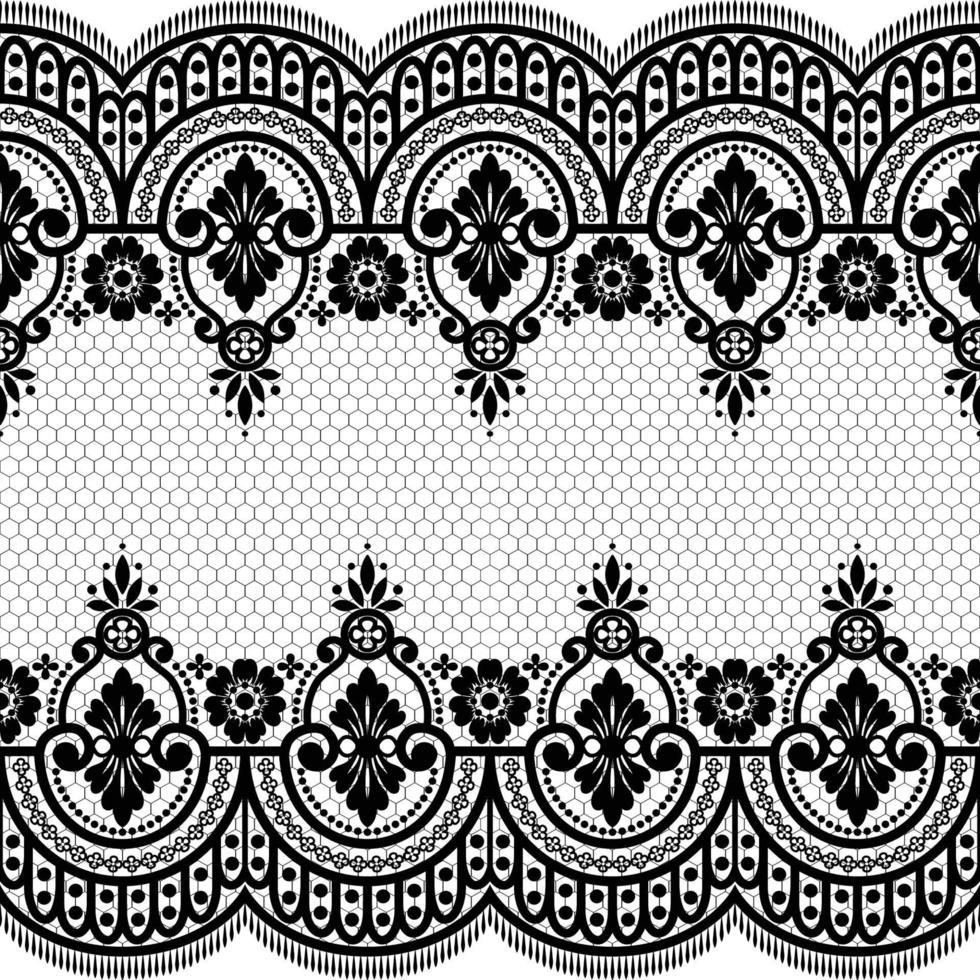 Abstract seamless lace pattern with flowers 7819868 Vector Art at Vecteezy