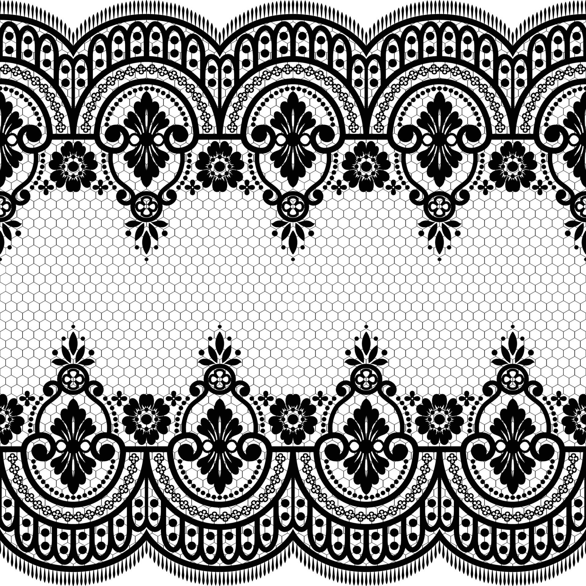 Abstract seamless lace pattern with flowers 7819868 Vector Art at Vecteezy