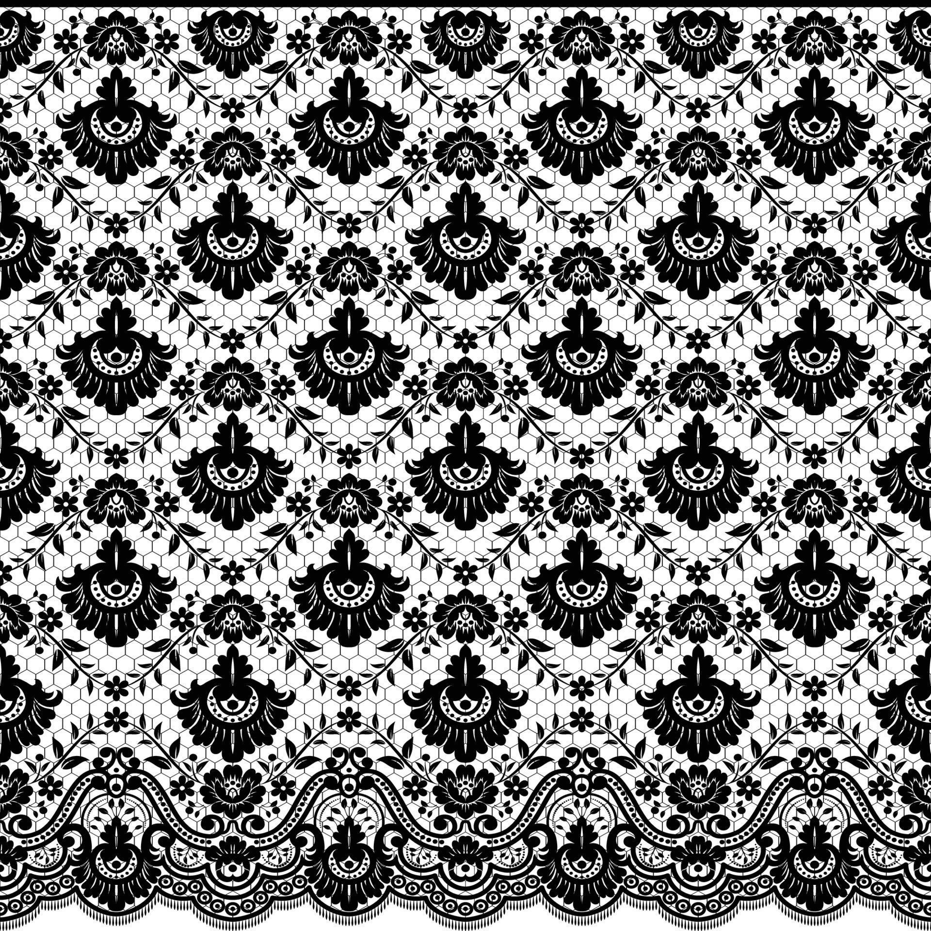 Abstract seamless lace pattern with flowers 7819877 Vector Art at Vecteezy