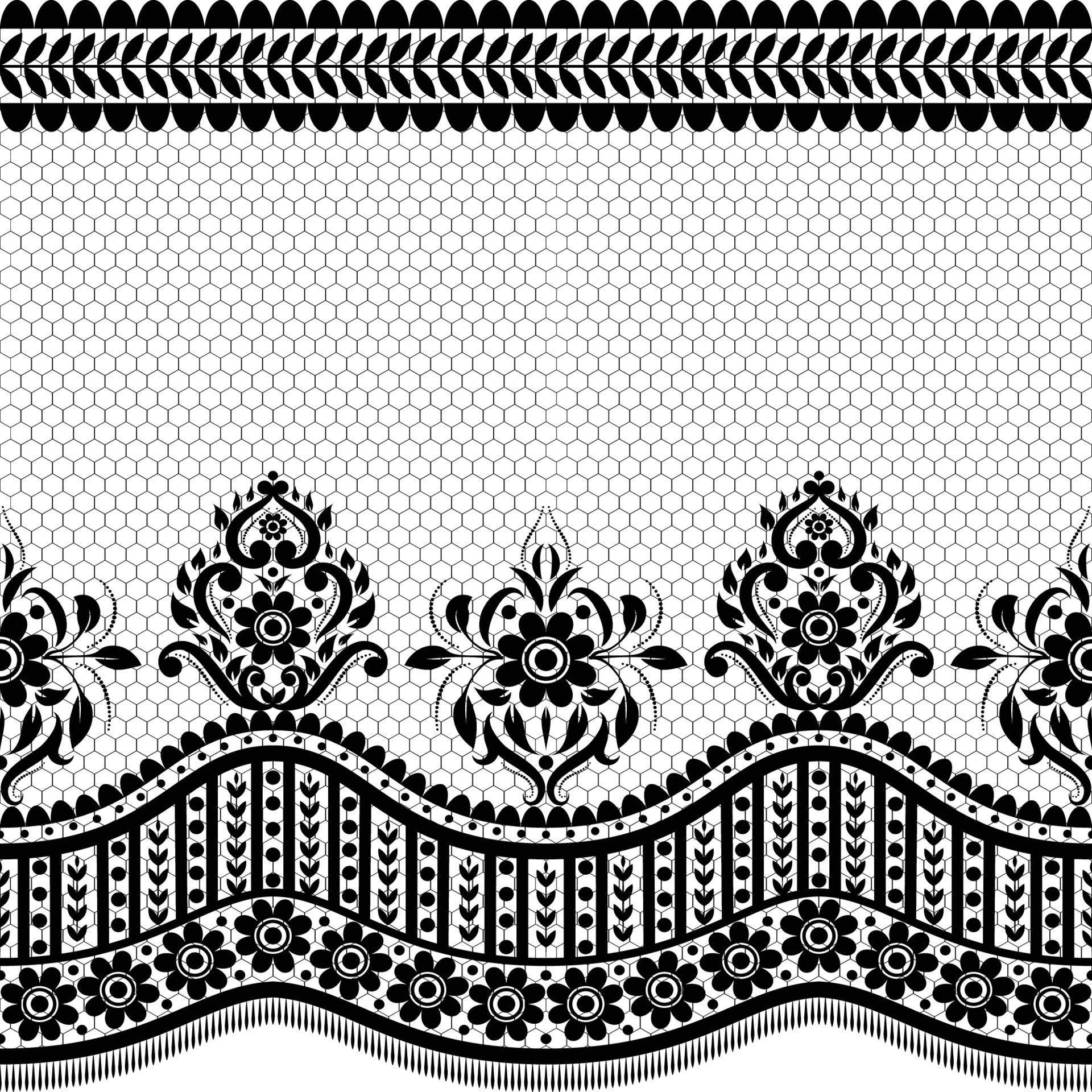 Abstract seamless lace pattern with flowers 7819913 Vector Art at Vecteezy