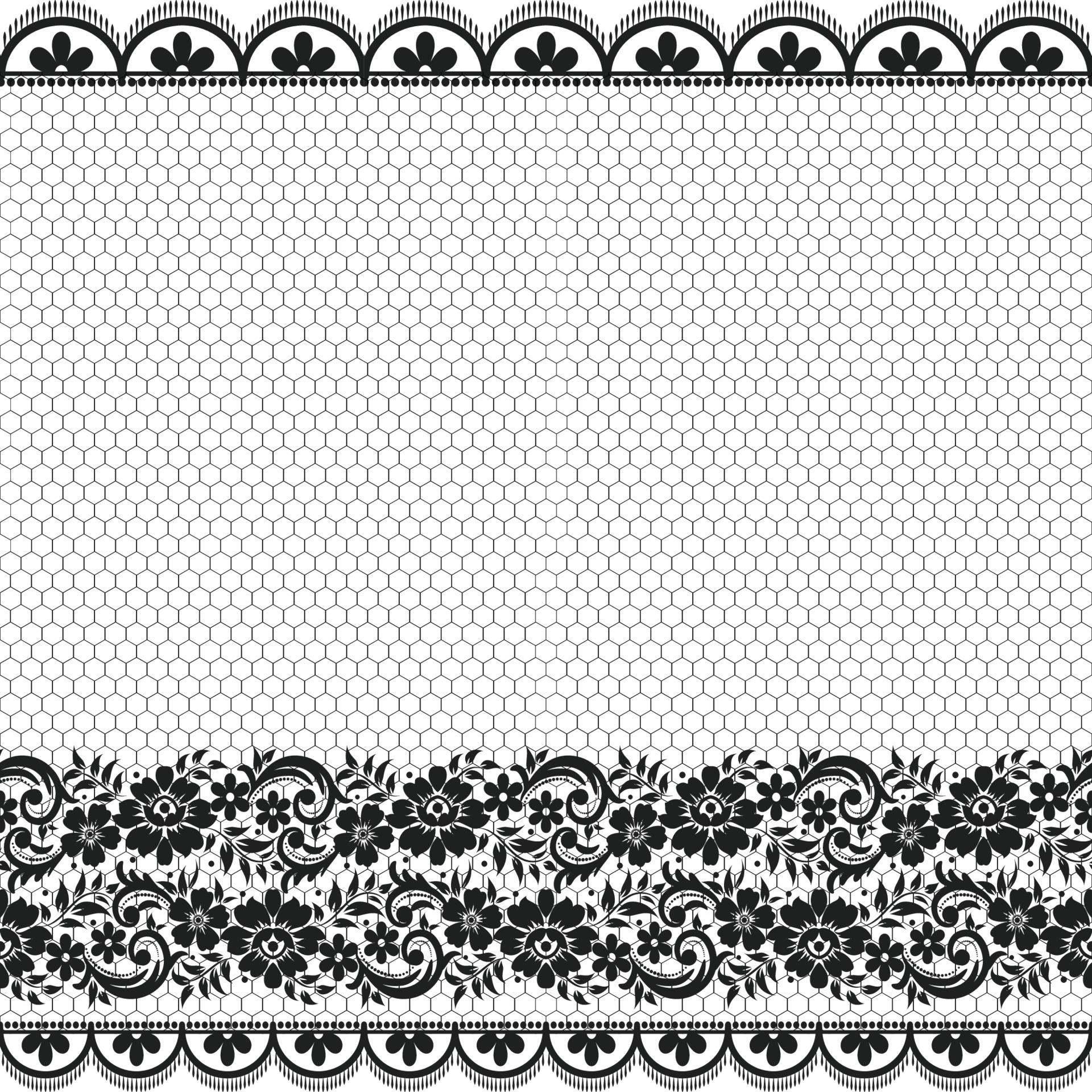 Abstract seamless lace pattern with flowers 7819917 Vector Art at Vecteezy