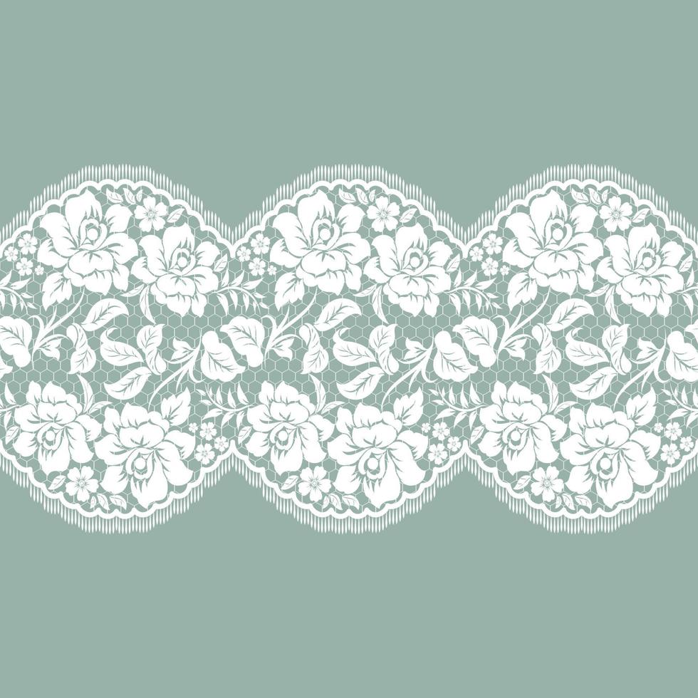 Abstract seamless lace pattern with flowers 7819925 Vector Art at Vecteezy