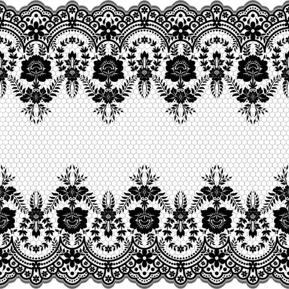 Abstract seamless lace pattern with flowers 7819929 Vector Art at Vecteezy