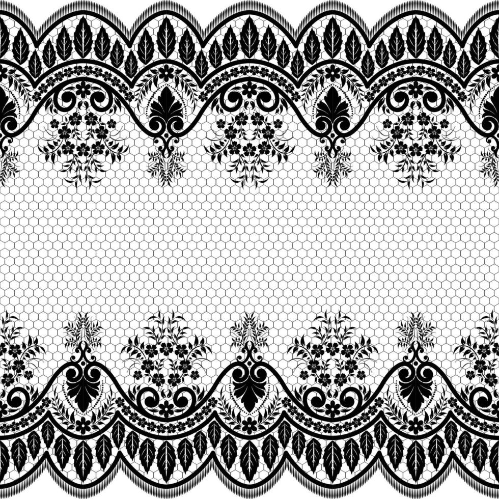 Abstract seamless lace pattern with flowers 7819937 Vector Art at Vecteezy