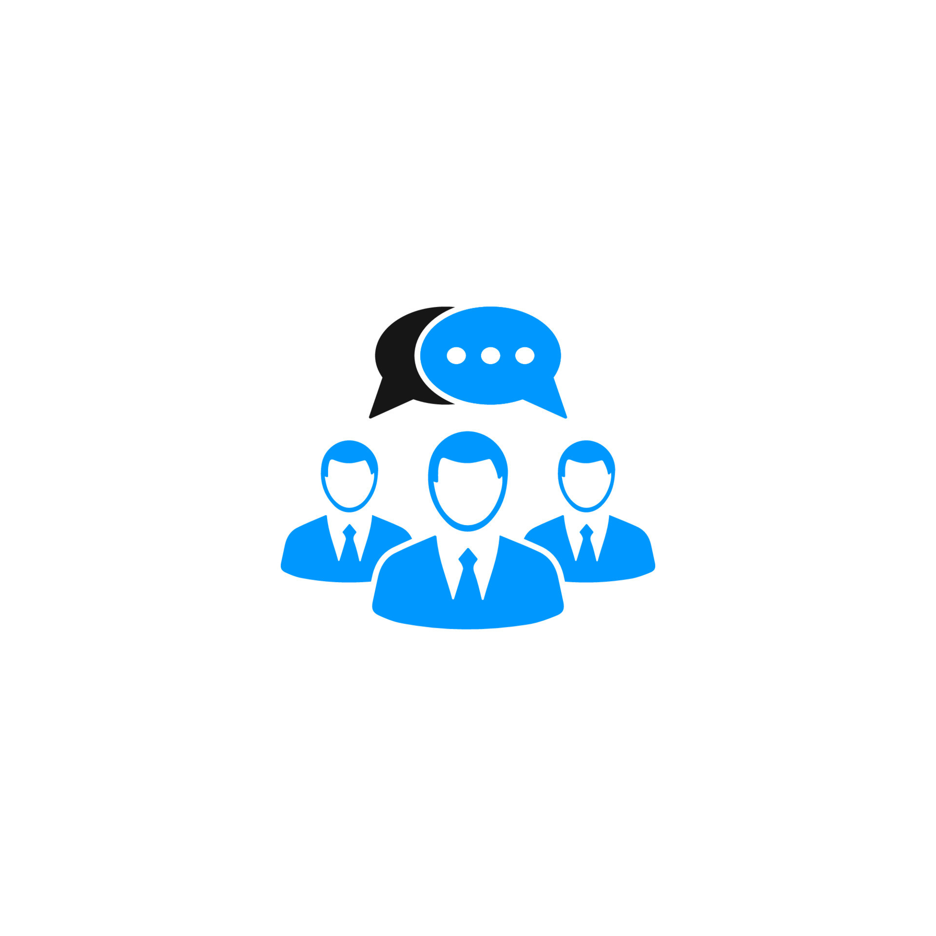 creative business group chat icon 7850382 Vector Art at Vecteezy