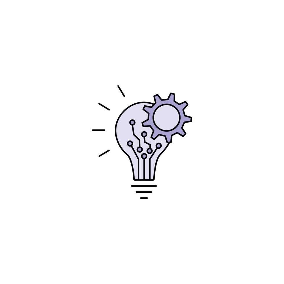 Artificial Intelligence light bulb icon vector 7850982 Vector Art at ... Artificial Intelligence light bulb icon vector 7850982 Vector Art at ...