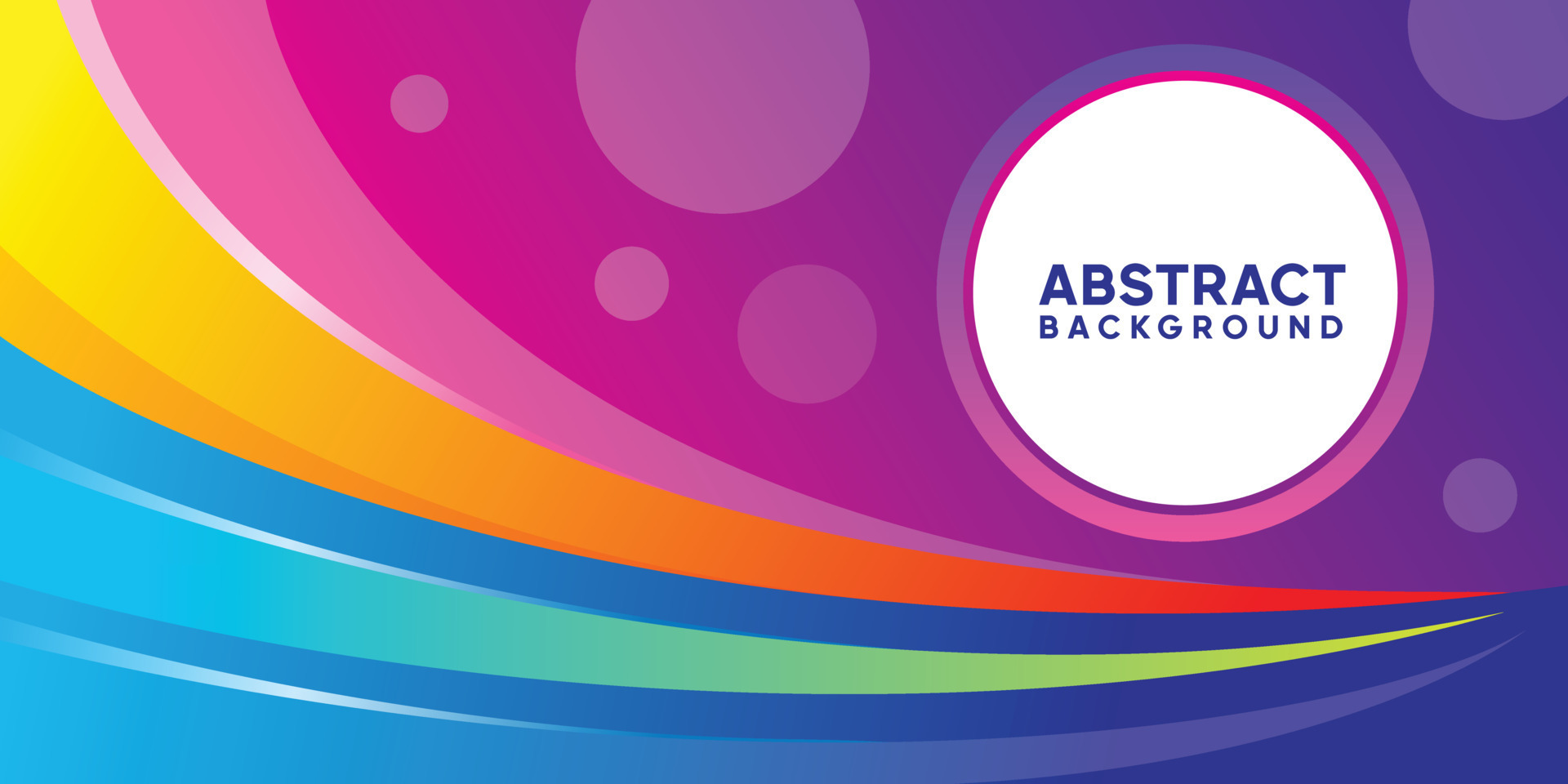 Abstract wavy background vector design for banner template 7851711 ...