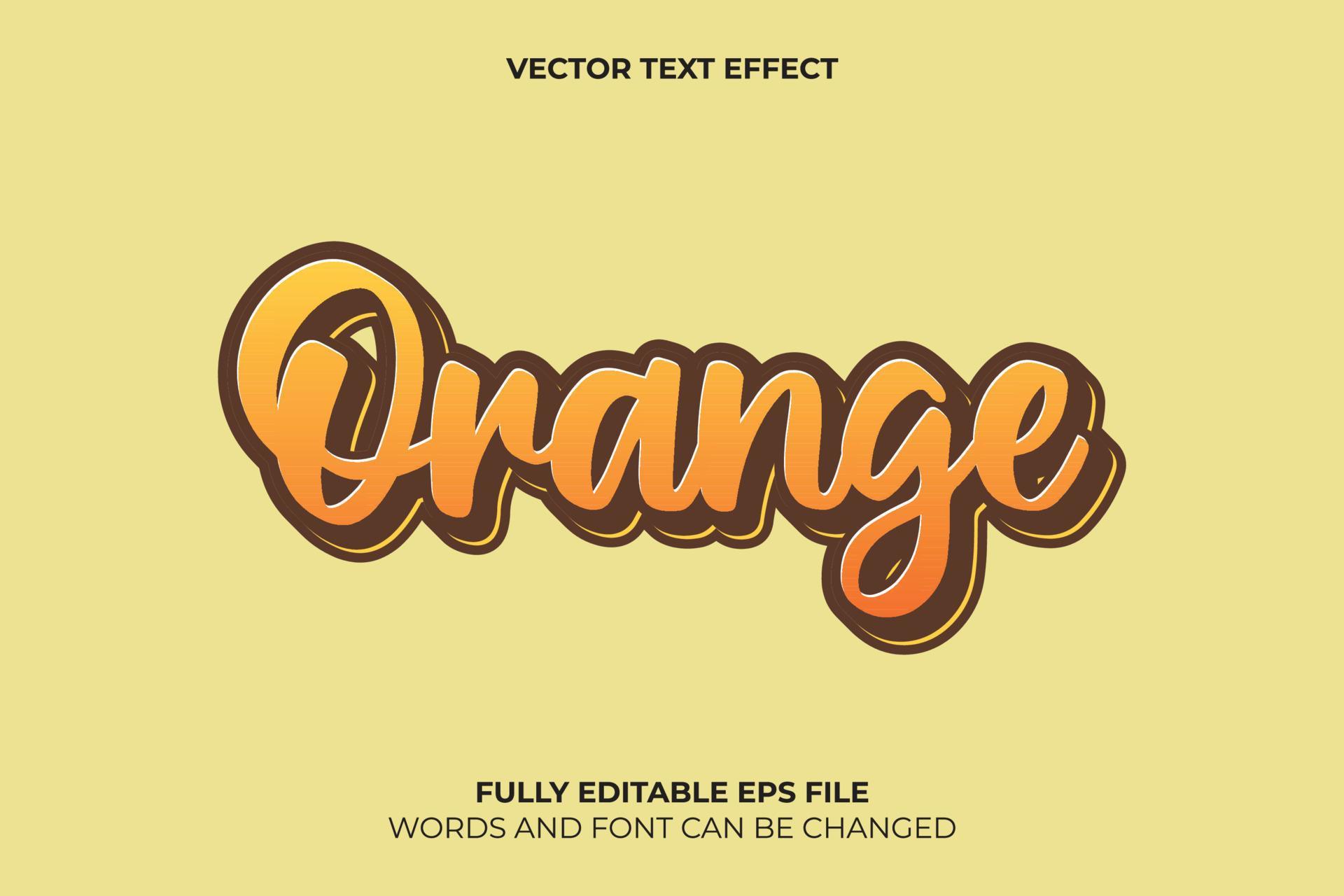 Editable 3d Vector Text Effect Template 7851949 Vector Art At Vecteezy