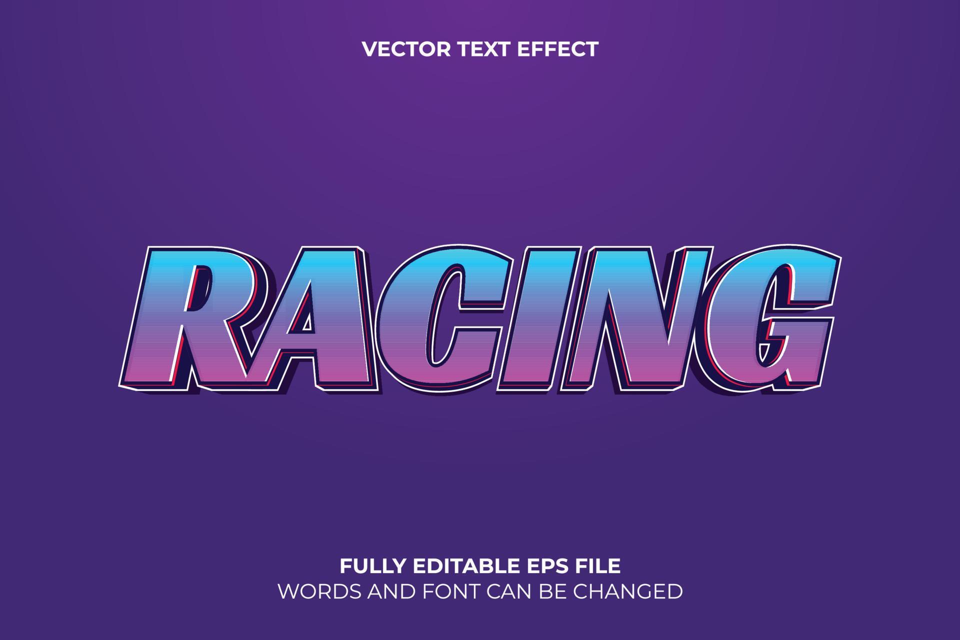 Editable 3D Vector Text Effect Template 7851951 Vector Art at Vecteezy