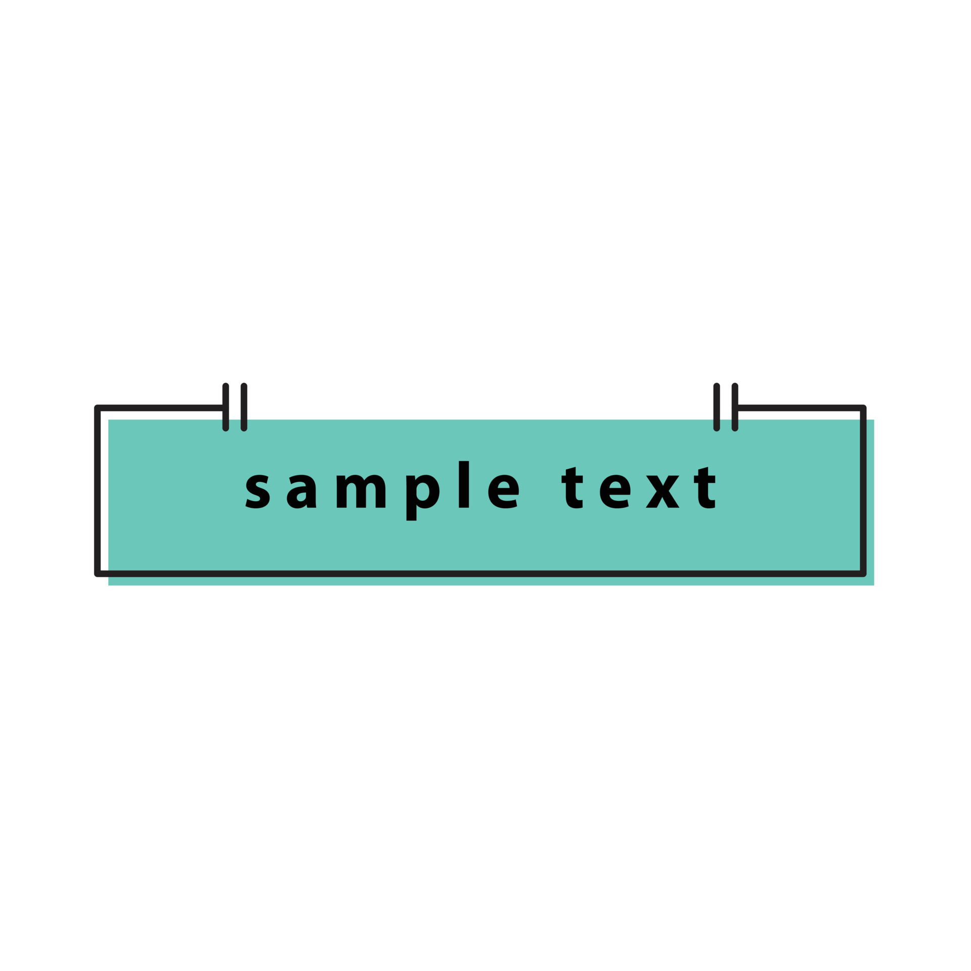 text box vector for website symbol icon presentation 7861194 Vector Art ...