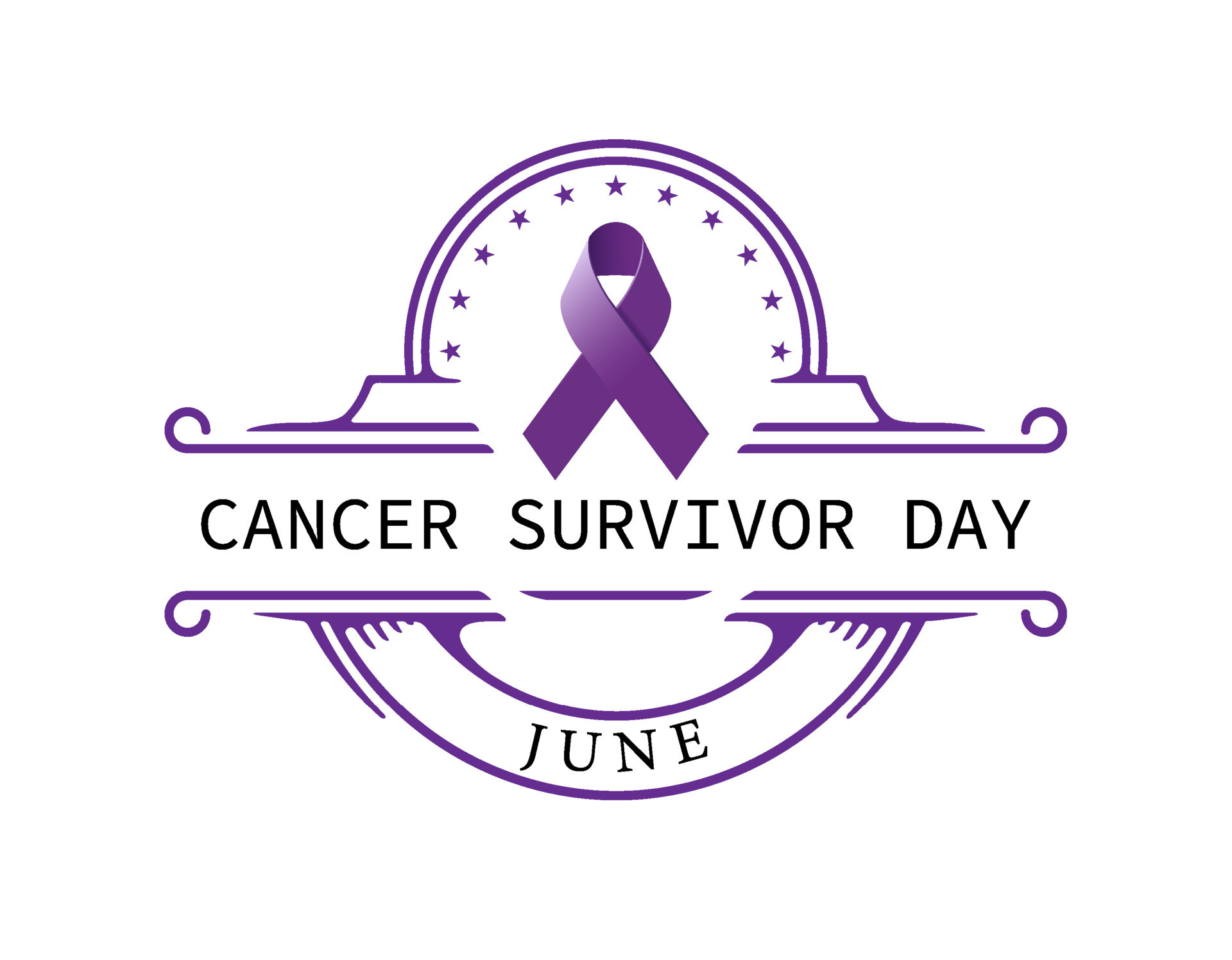 National Cancer Survivors Day Vector Art Icons And Graphics For Free