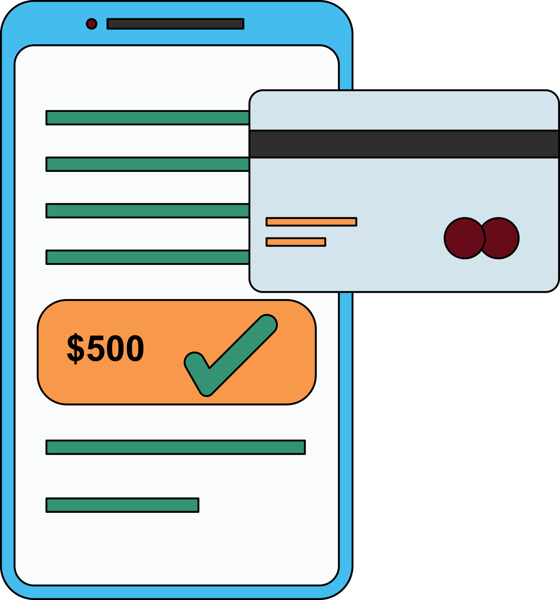 500-dollars-paid-online-7862846-vector-art-at-vecteezy
