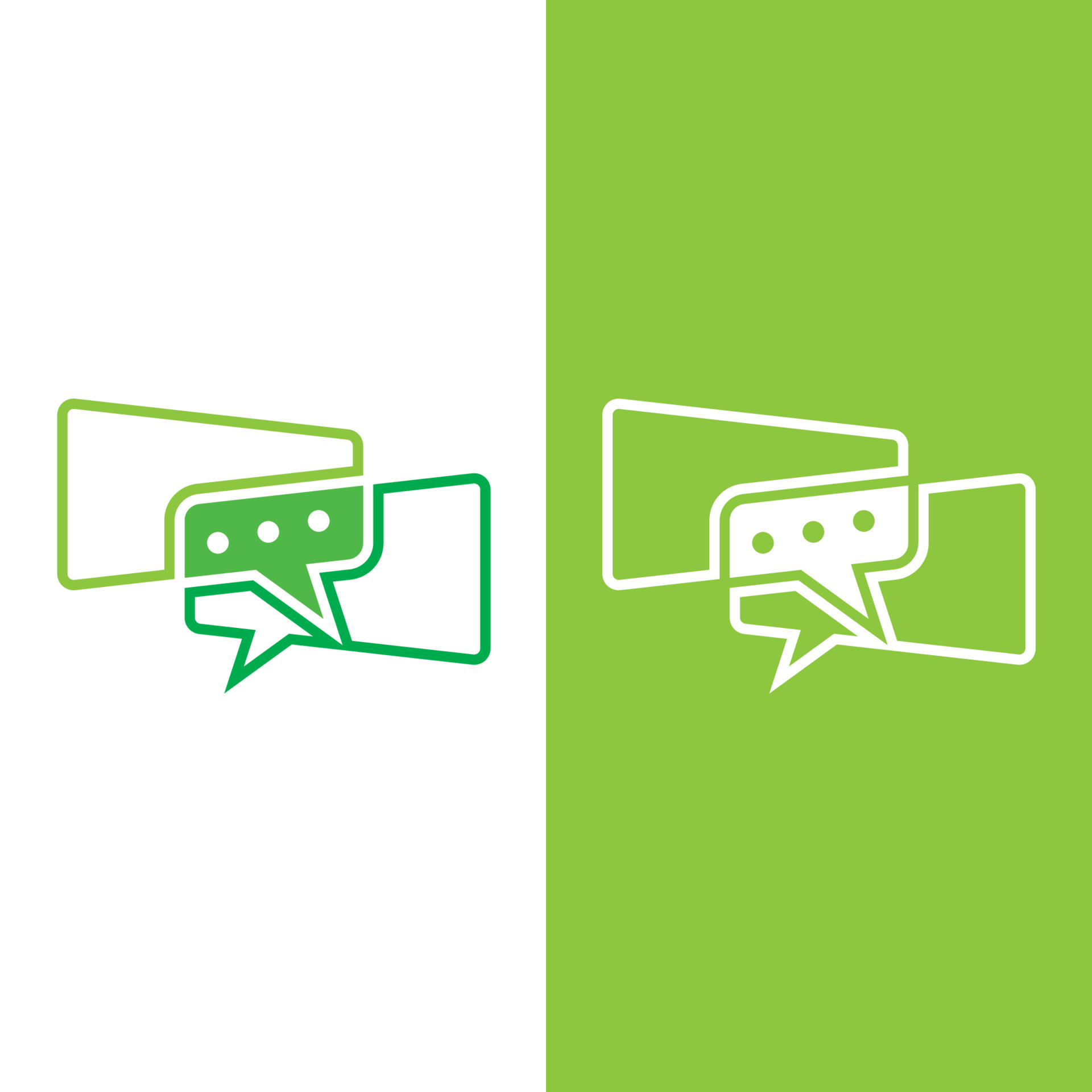 Speech bubble icon vector illustration 7867944 Vector Art at Vecteezy