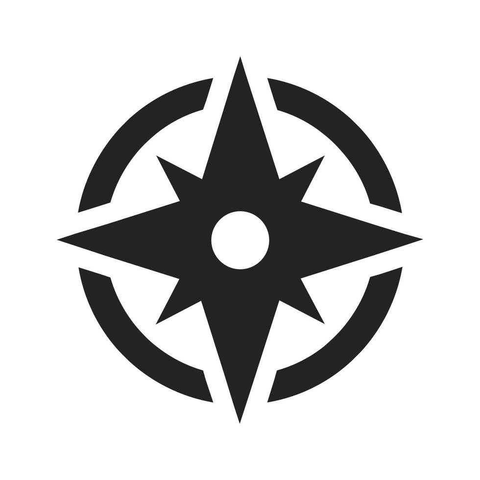 Compass Icon Illustration Cardinal Directions Vacation Destination 7873091 Vector Art At Vecteezy