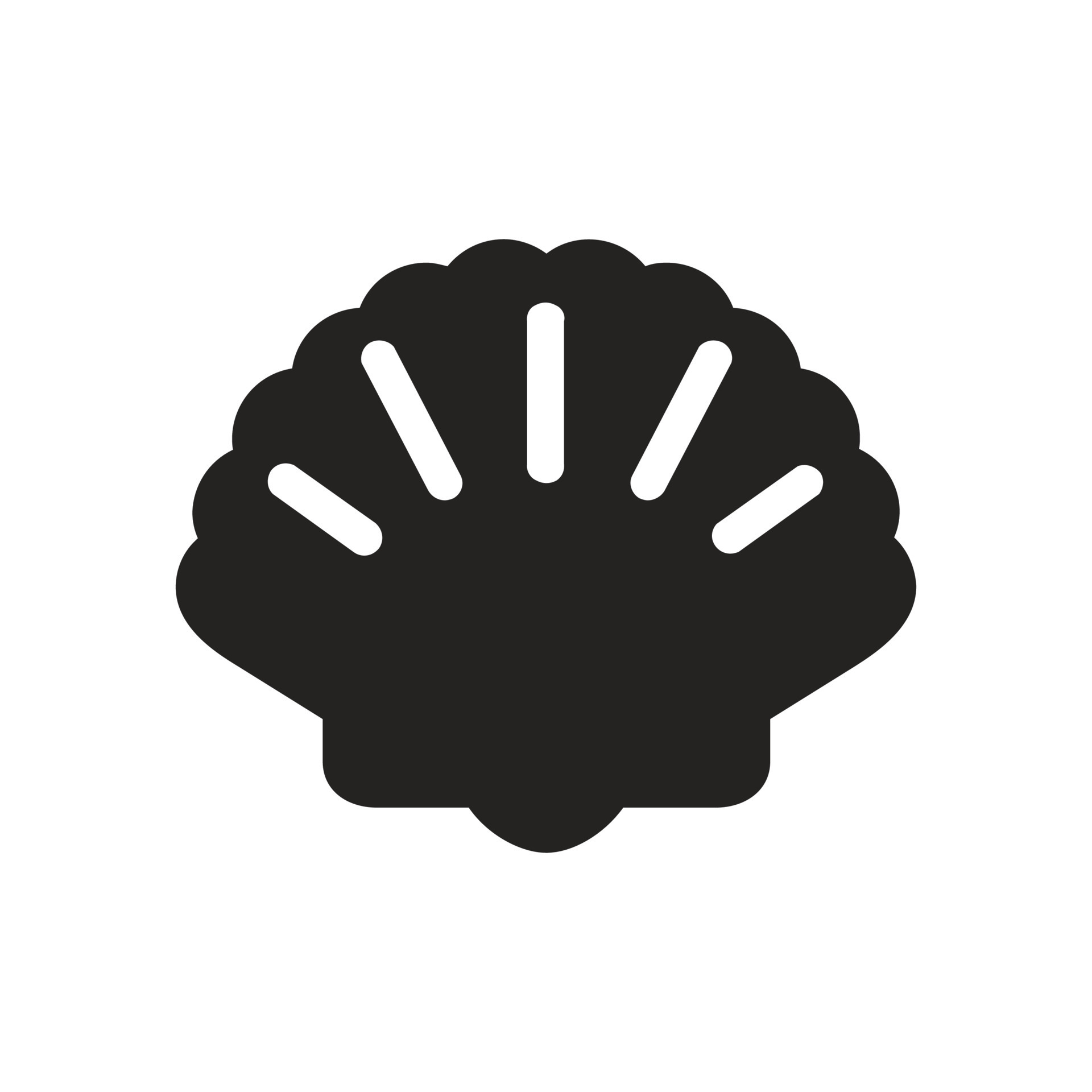 shell icon illustration. vector designs that are suitable for websites ...