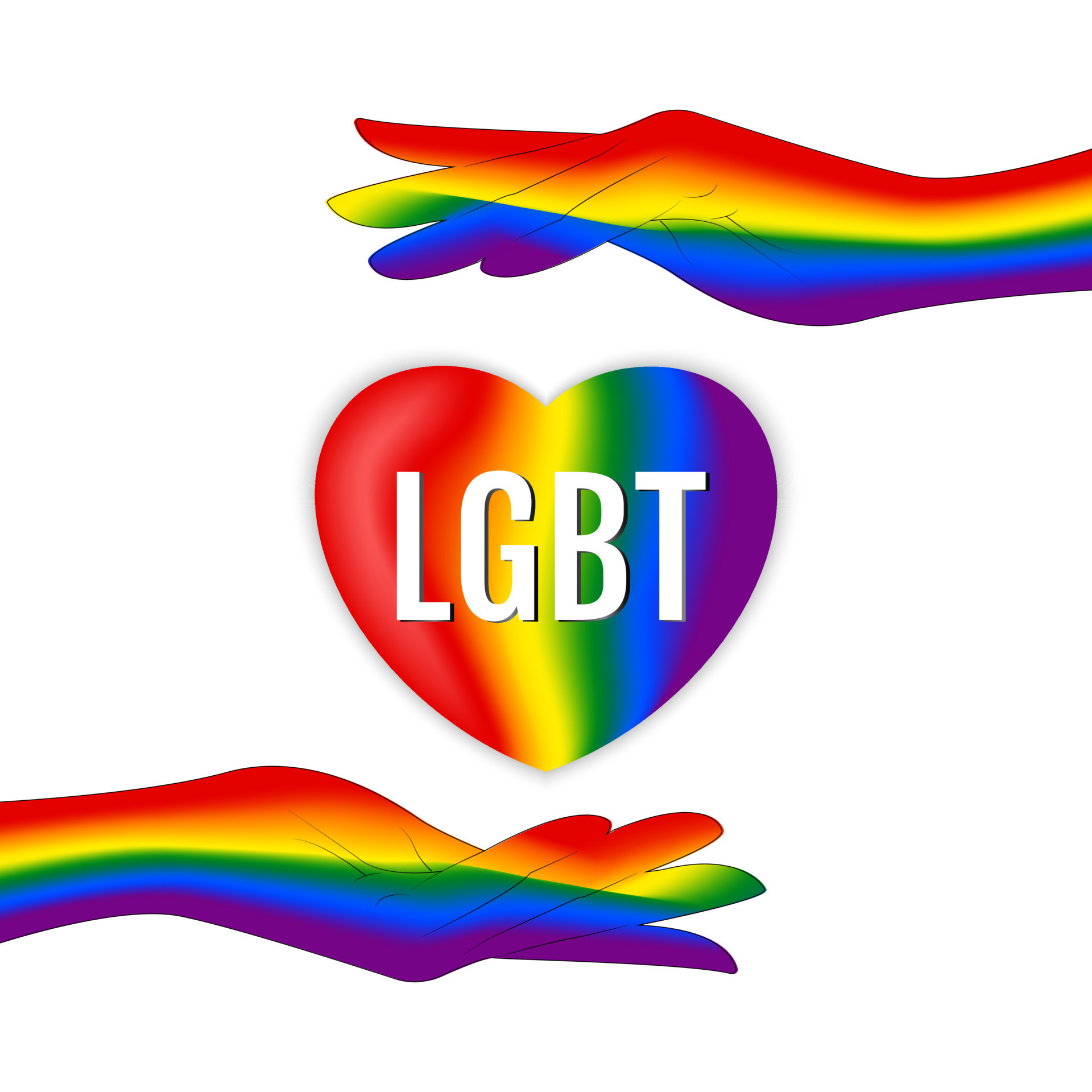 Various ethnicities LGBTQ 7874849 Vector Art at Vecteezy