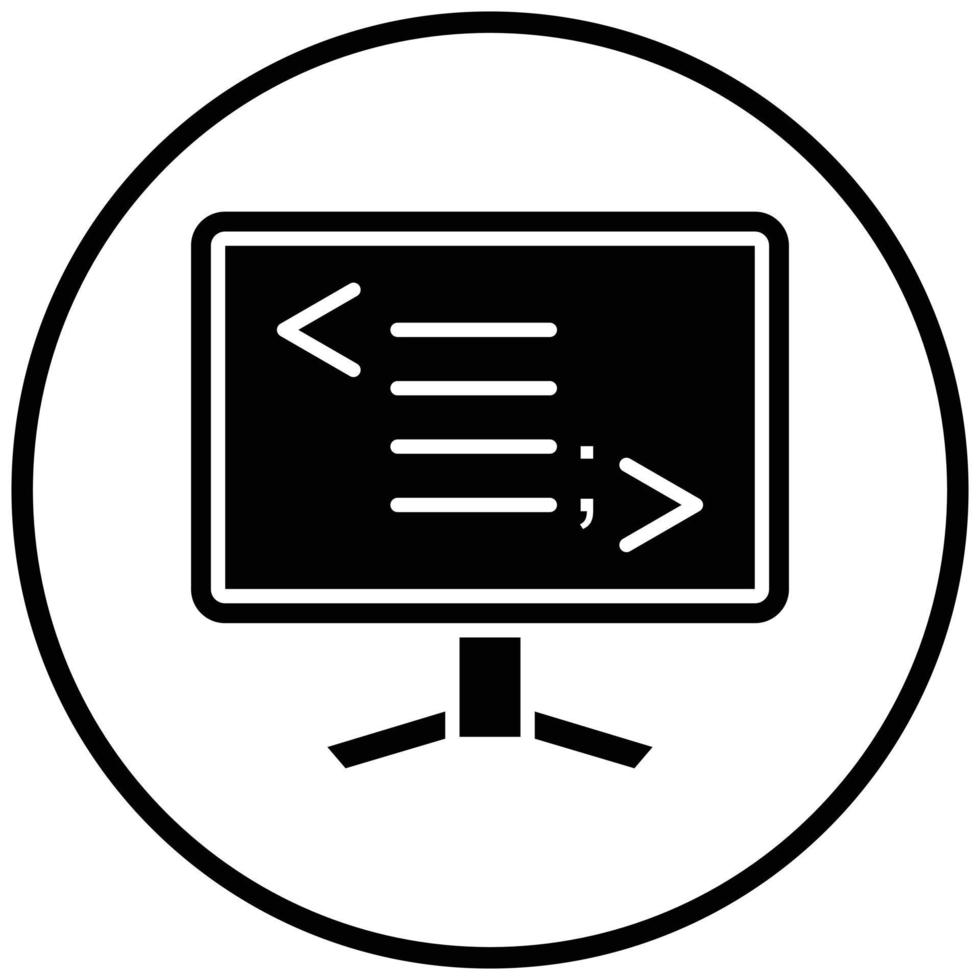 Web Programming Icon Style 7876473 Vector Art at Vecteezy