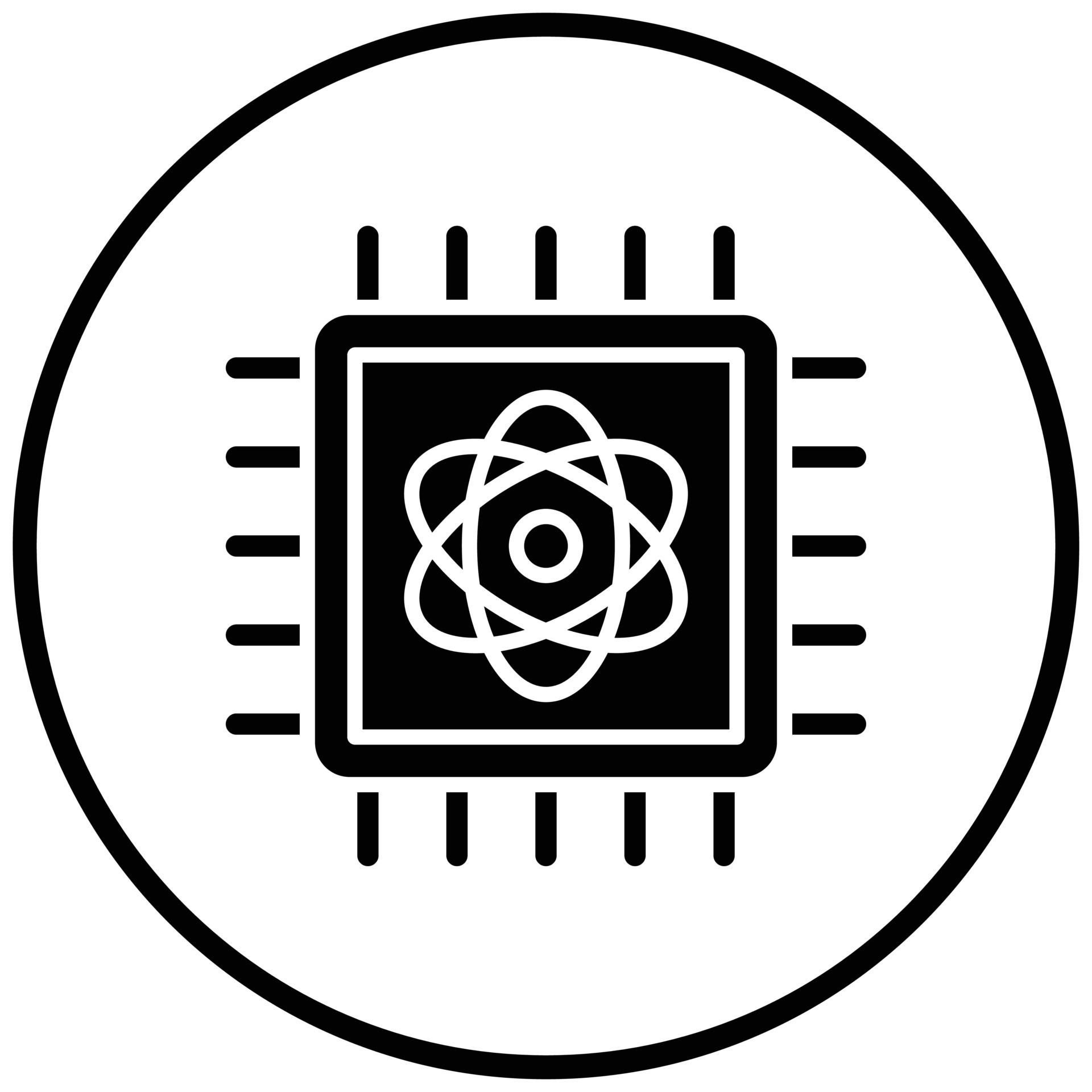 Quantum Computing Icon Style 7877535 Vector Art at Vecteezy