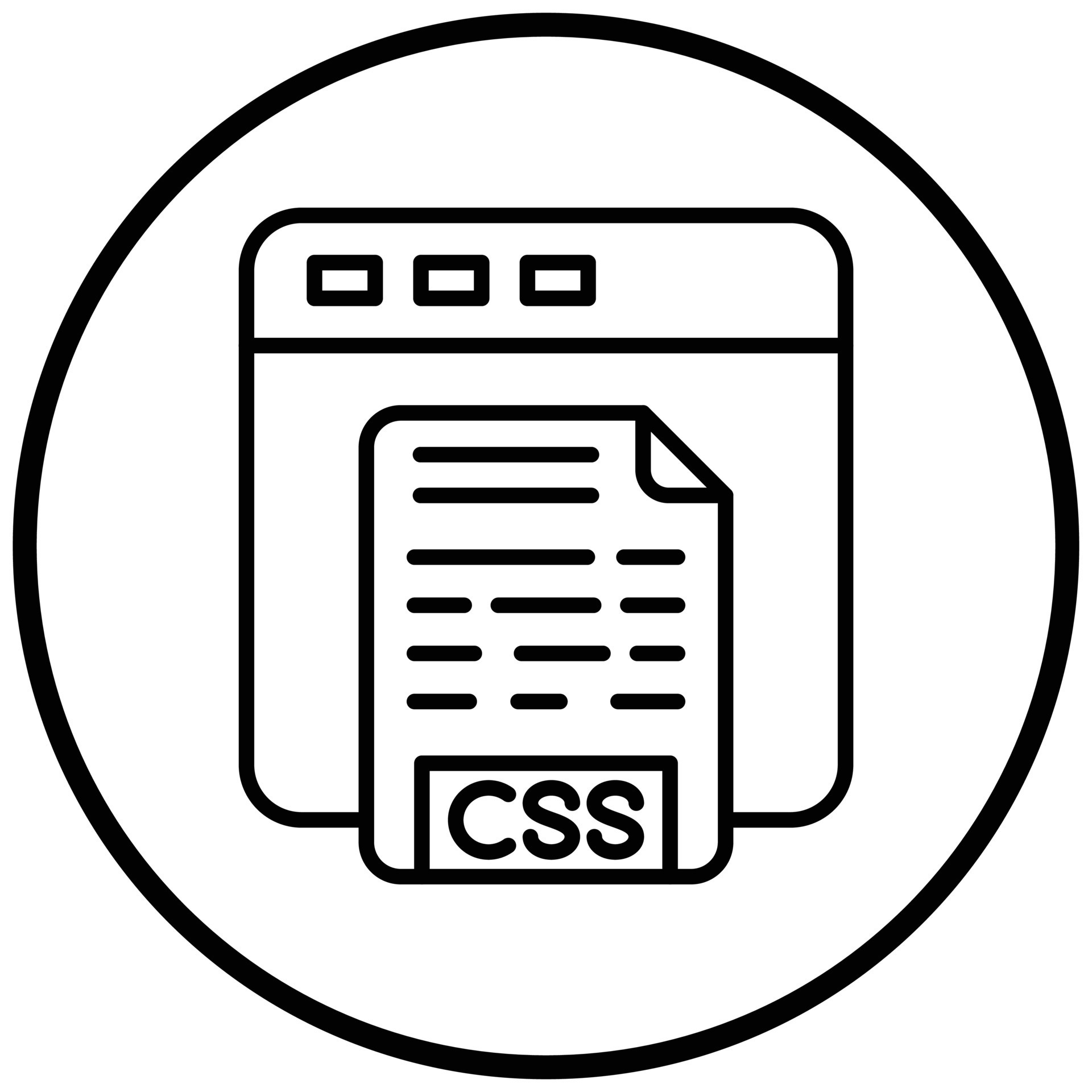 estilo de icono de código css 7878108 Vector en Vecteezy