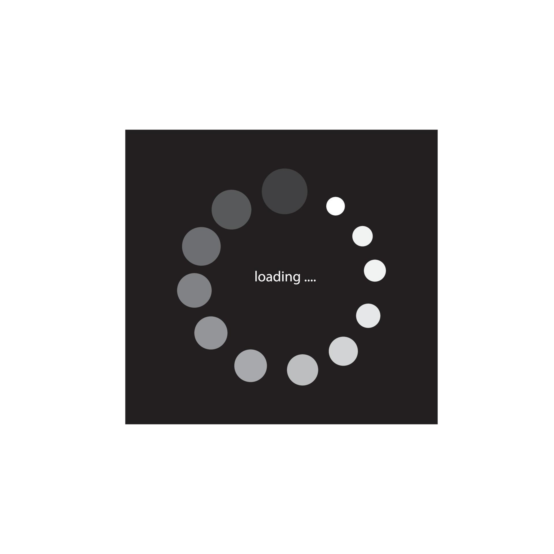 loading icon vector 7882521 Vector Art at Vecteezy