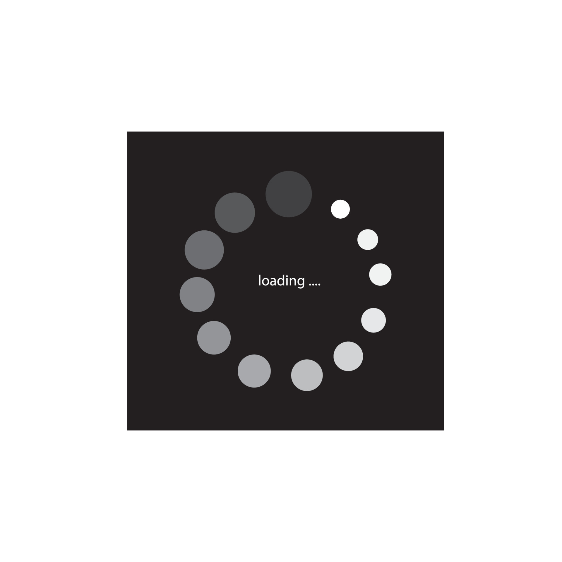 loading icon vector 7882521 Vector Art at Vecteezy