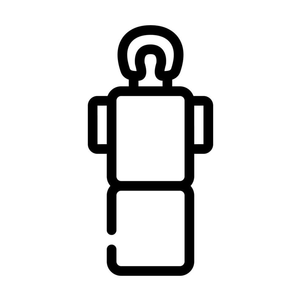 Massage Table Line Icon Vector Illustration Flat 7884716 Vector Art At Vecteezy