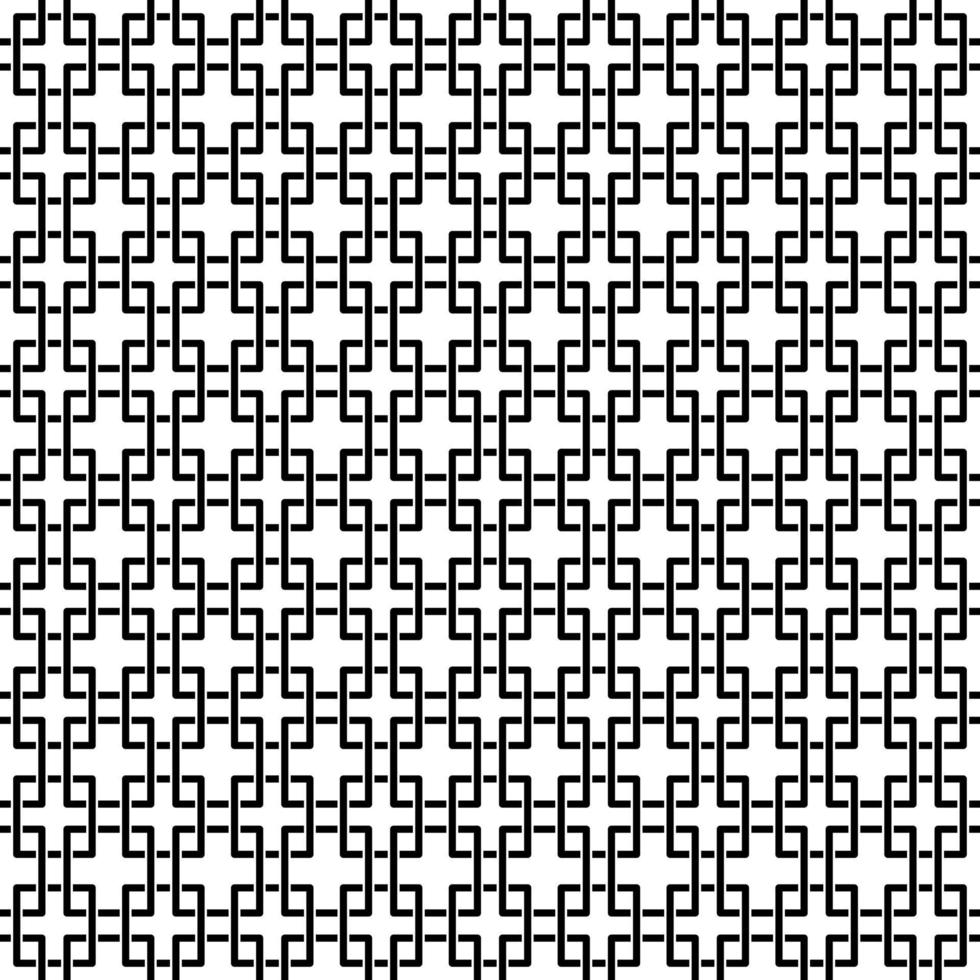 square seamless pattern isolated on white background 7886084 Vector Art ...