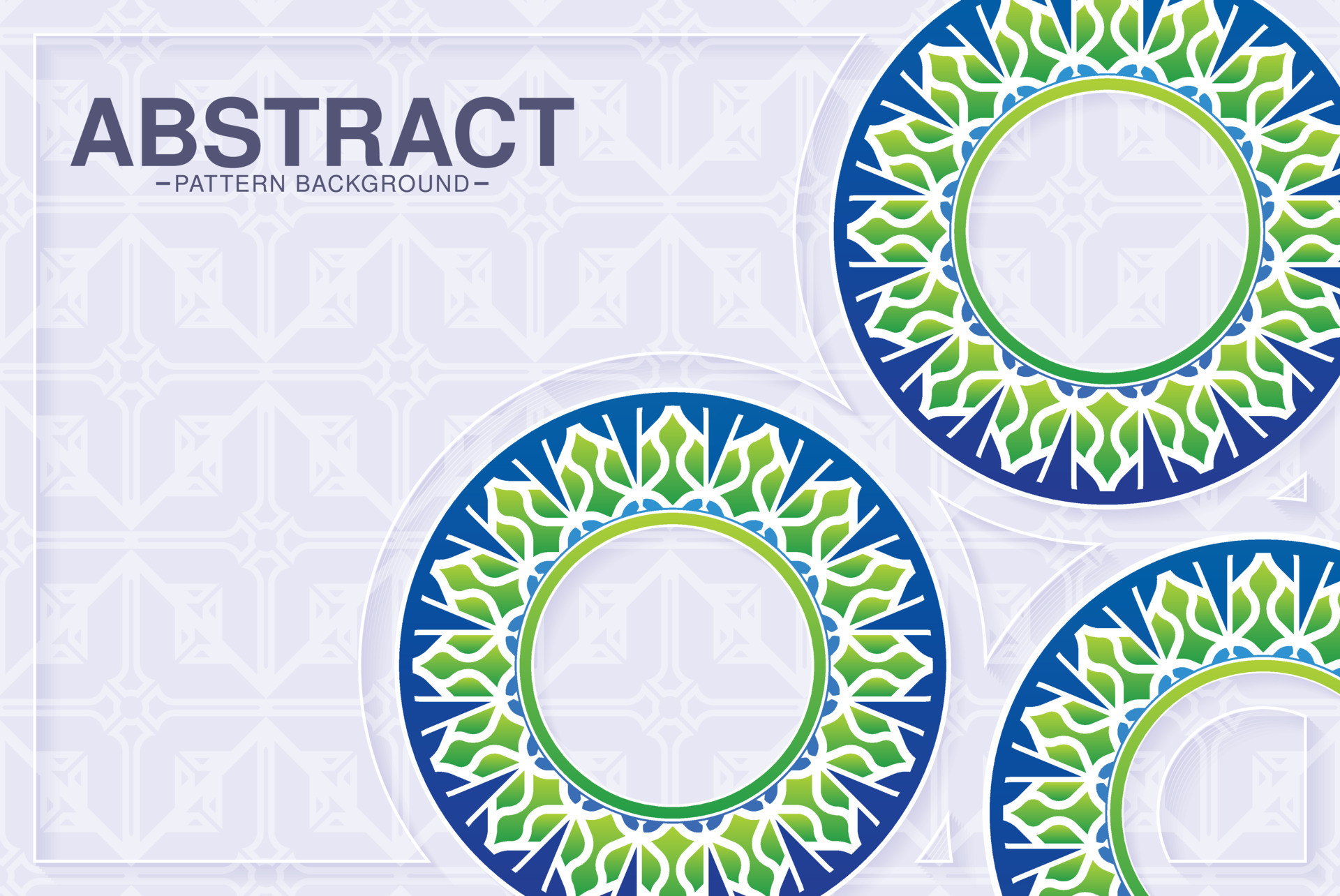 colorful circle pattern background template 7888318 Vector Art at Vecteezy